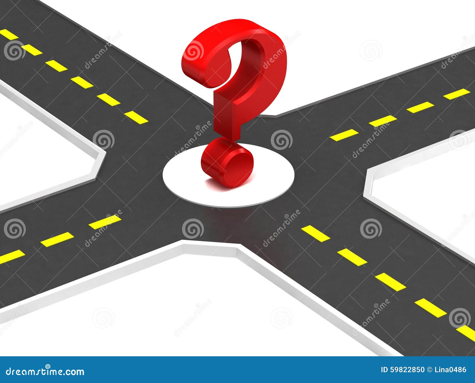 Carrefours des routes illustration stock. Illustration du repères ...