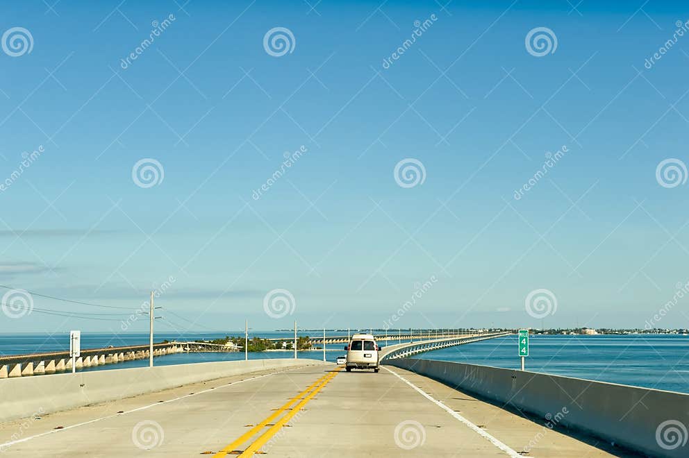 Carretera De Ultramar De Key West Imagen de archivo - Imagen de ruta ...