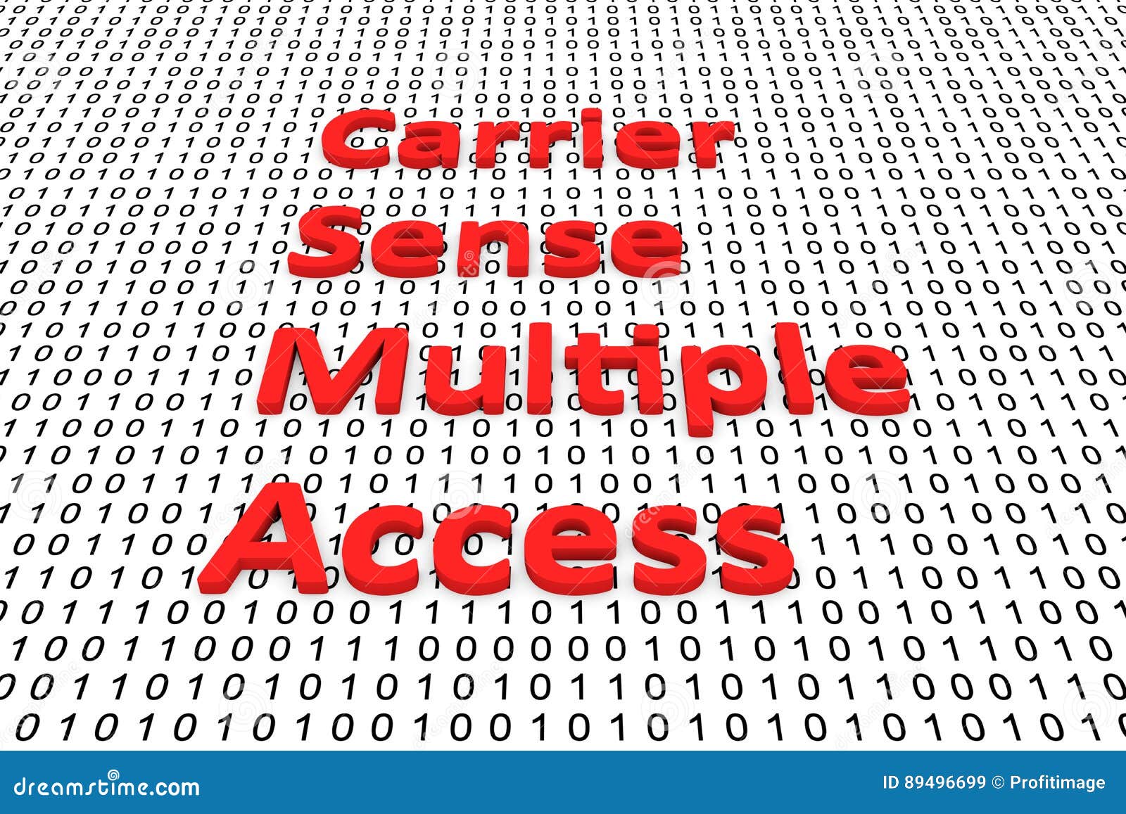 Carrier Sense Multiple Access Stock Illustration - Illustration of ...