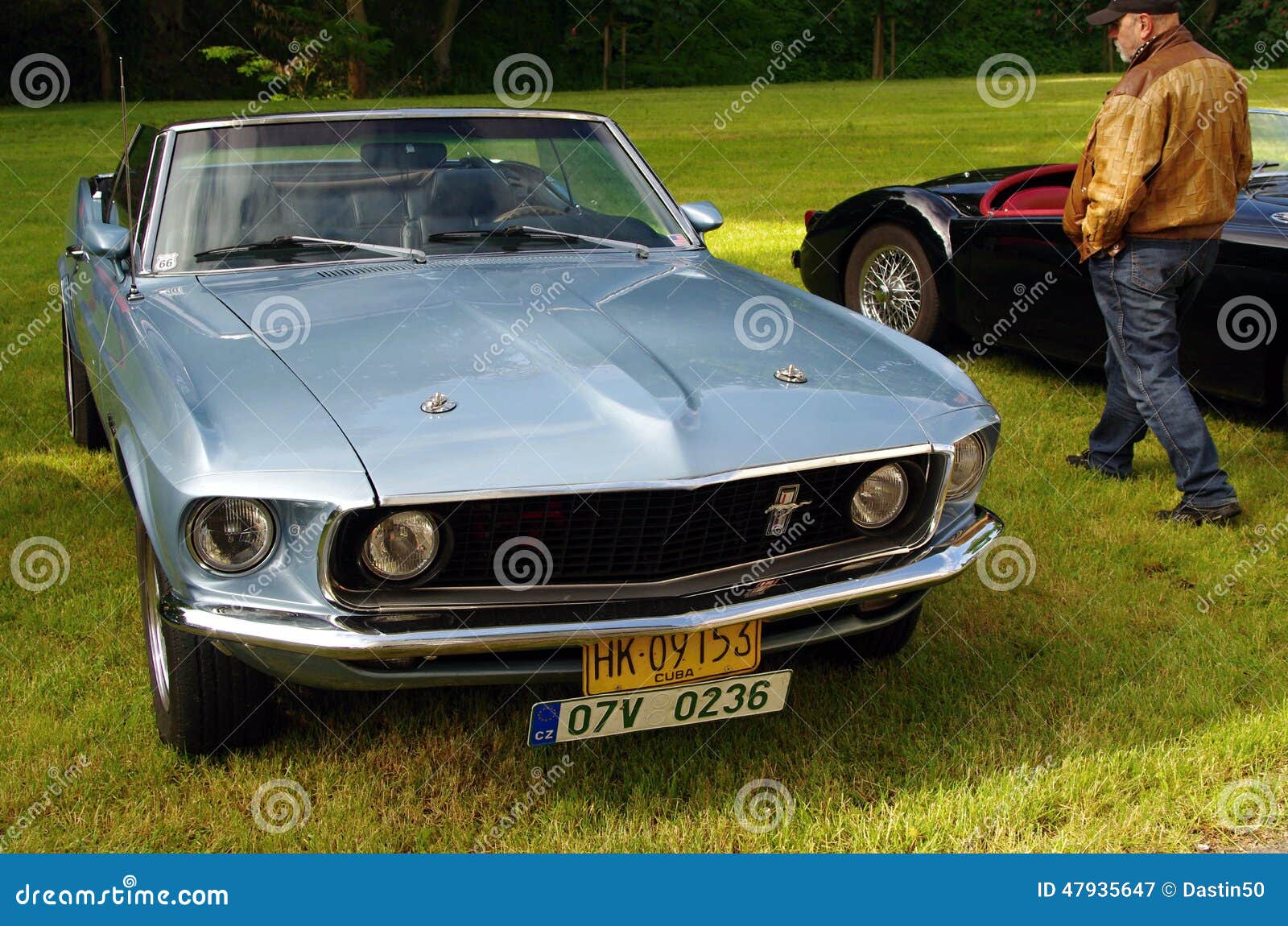 Carro antigo Ford Mustang fotografia editorial. Imagem de exibido ...