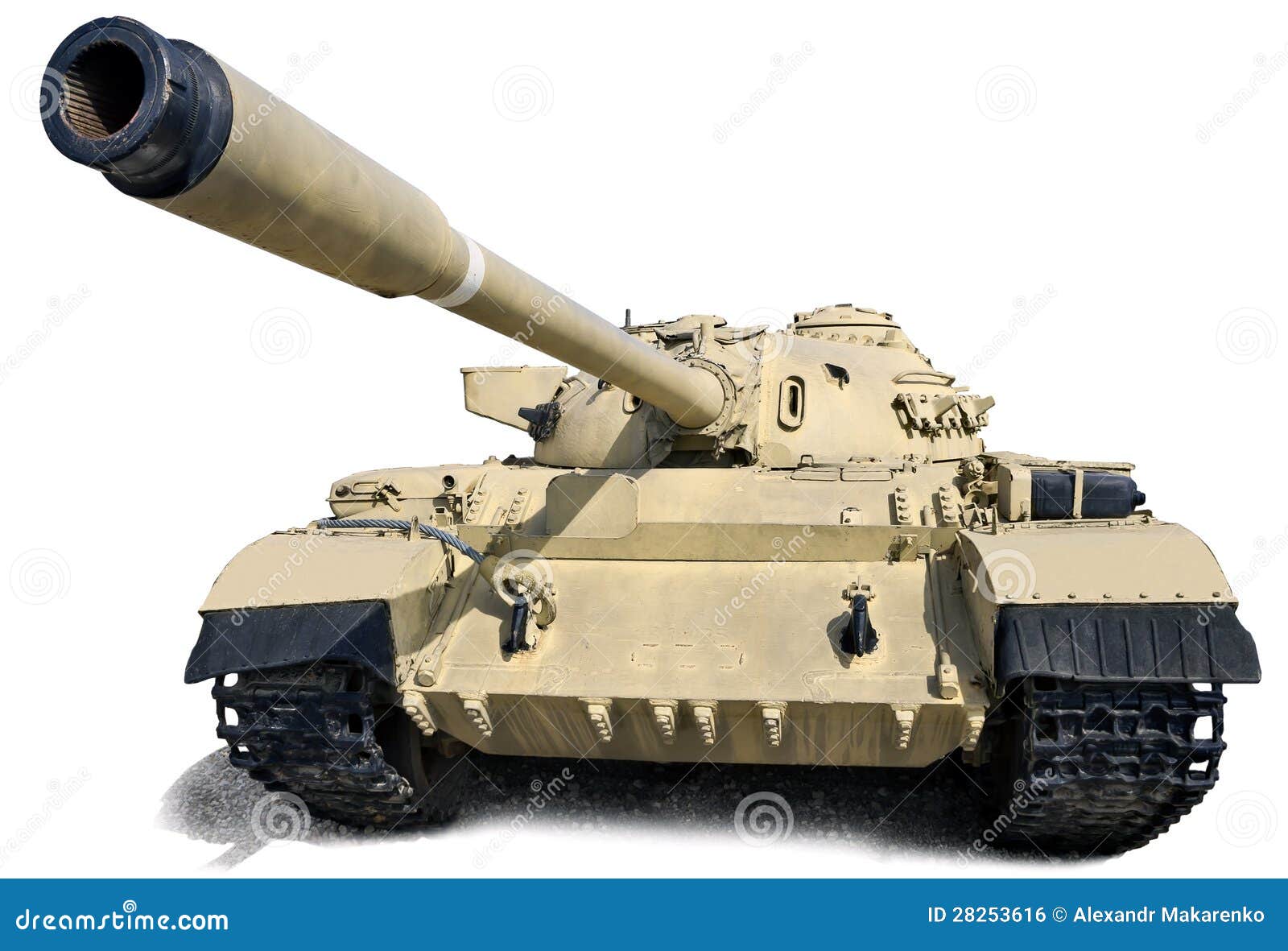 Carro armato russo T-55. fotografia stock. Immagine di veicoli - 28253616