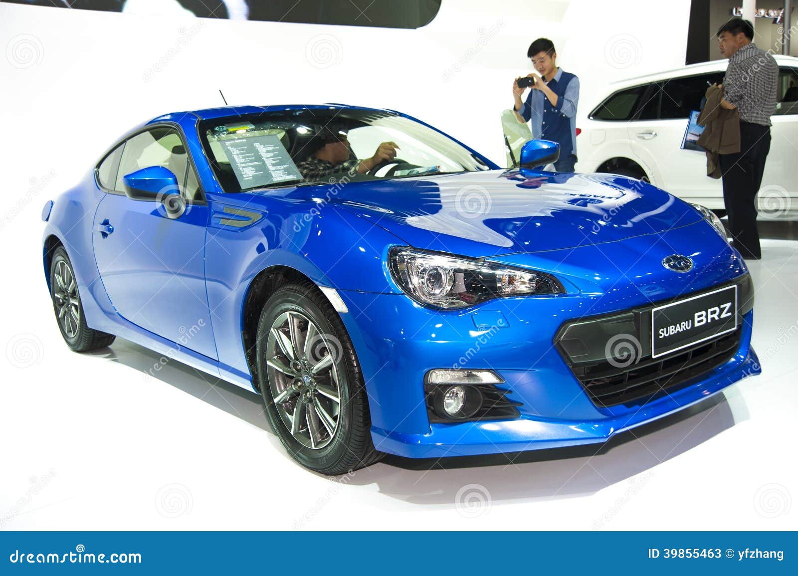 Carro Azul Do Brz Do Subaru Foto de Stock Editorial - Imagem de carro ...