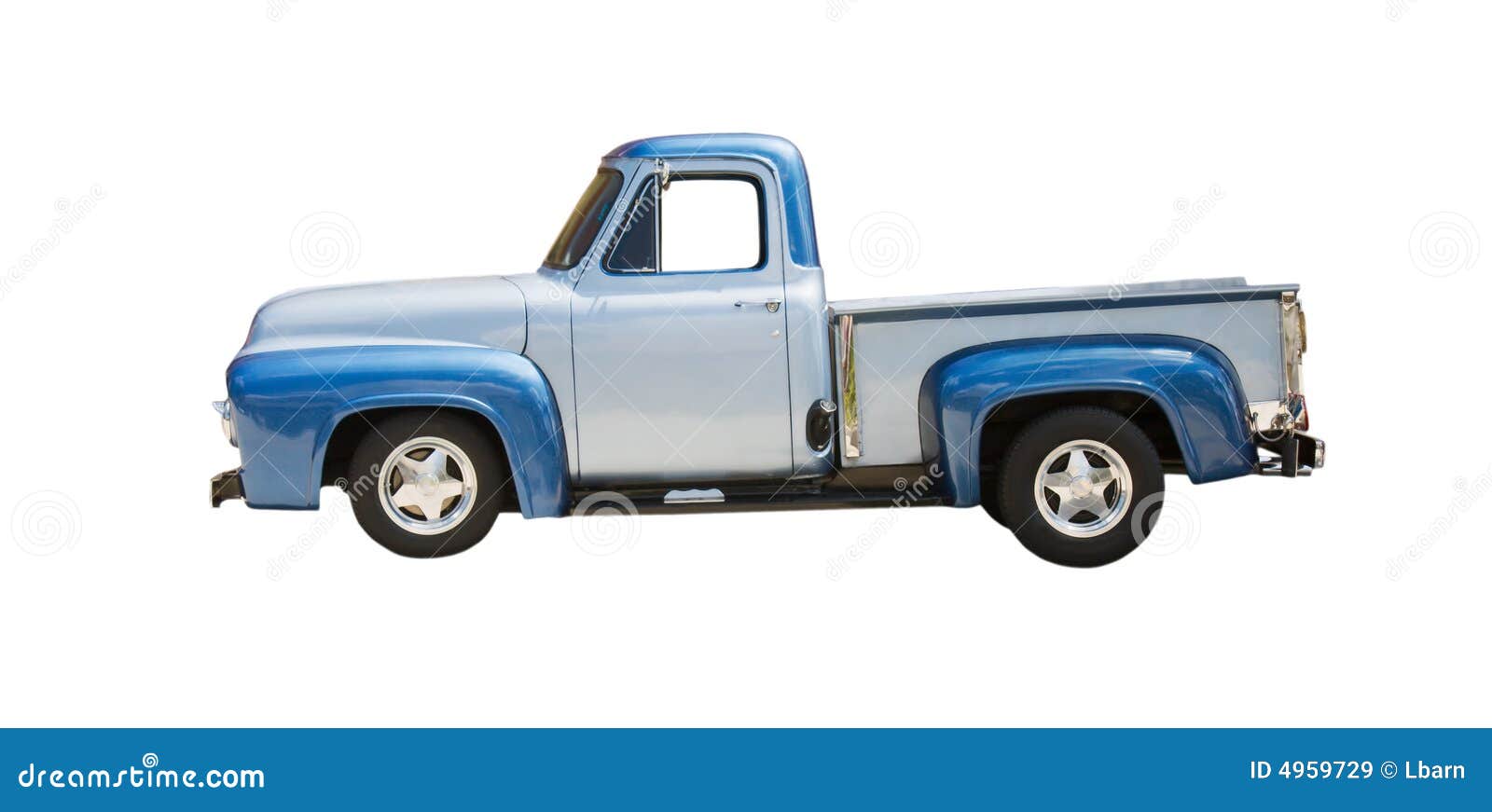 Carro Clásico Azul De Dos Tonos Imagen de archivo - Imagen de estilo ...