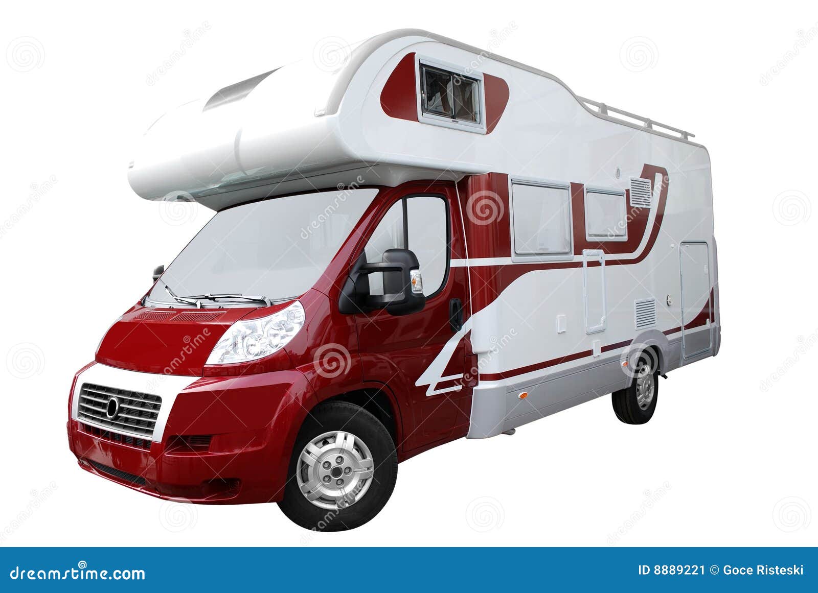 Carro de rv imagen de archivo. Imagen de acampada, costoso - 8889221