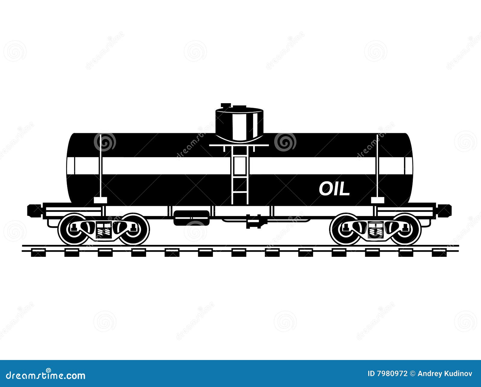Carro de tanque ilustração do vetor. Ilustração de gasolina - 7980972
