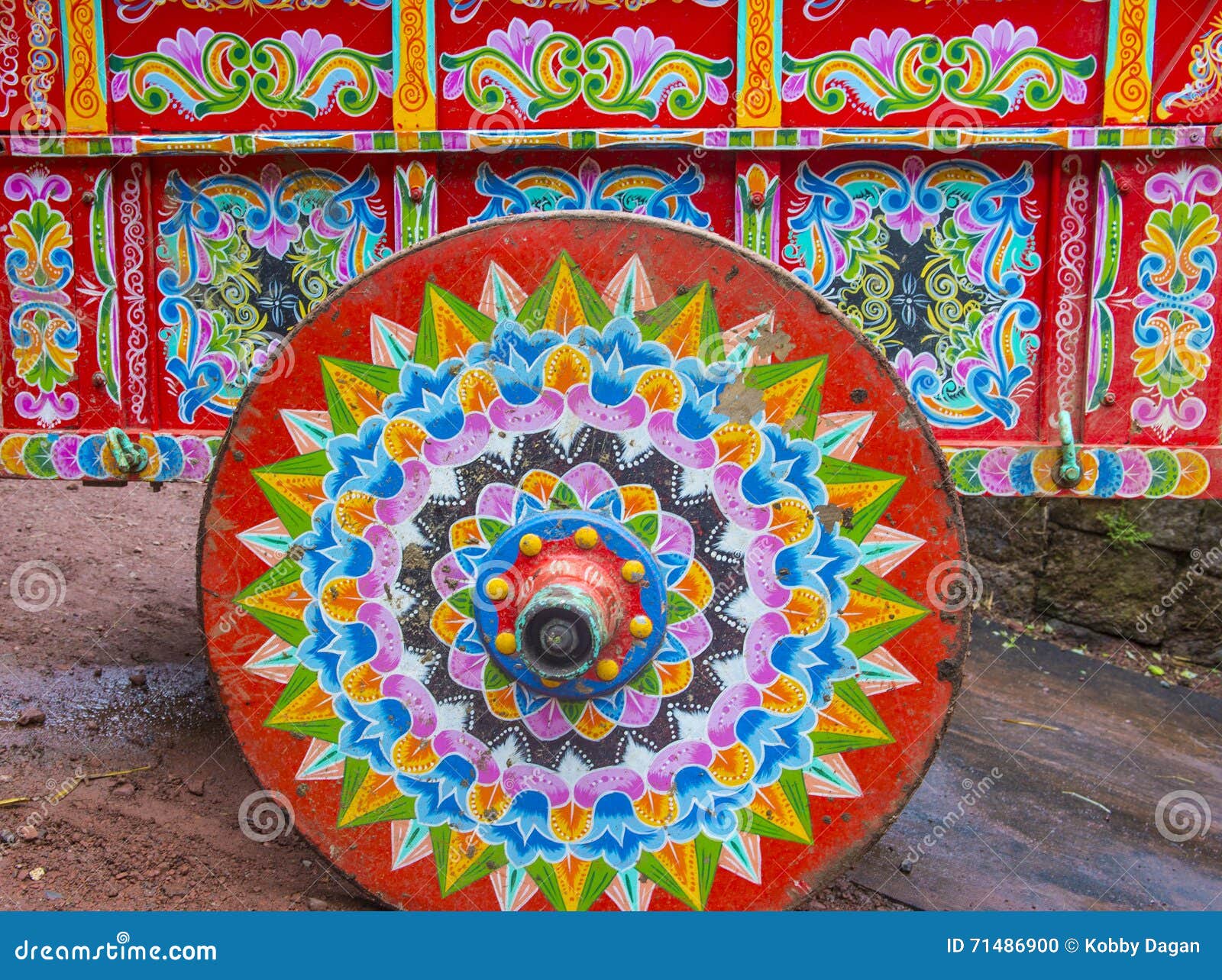 Carro Del Buey De Costa Rican Foto de archivo - Imagen de vendimia ...
