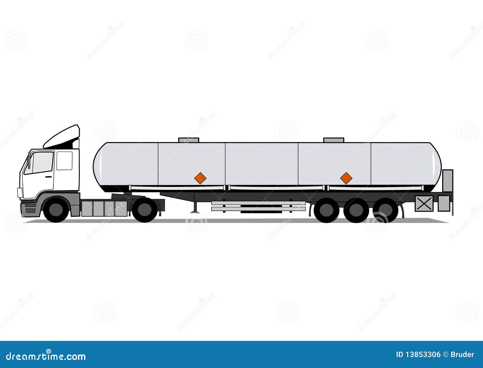 Carro del tanque ilustración del vector. Ilustración de industria ...