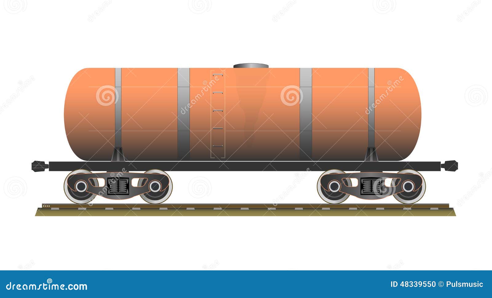 Carro del tanque ilustración del vector. Ilustración de rueda - 48339550