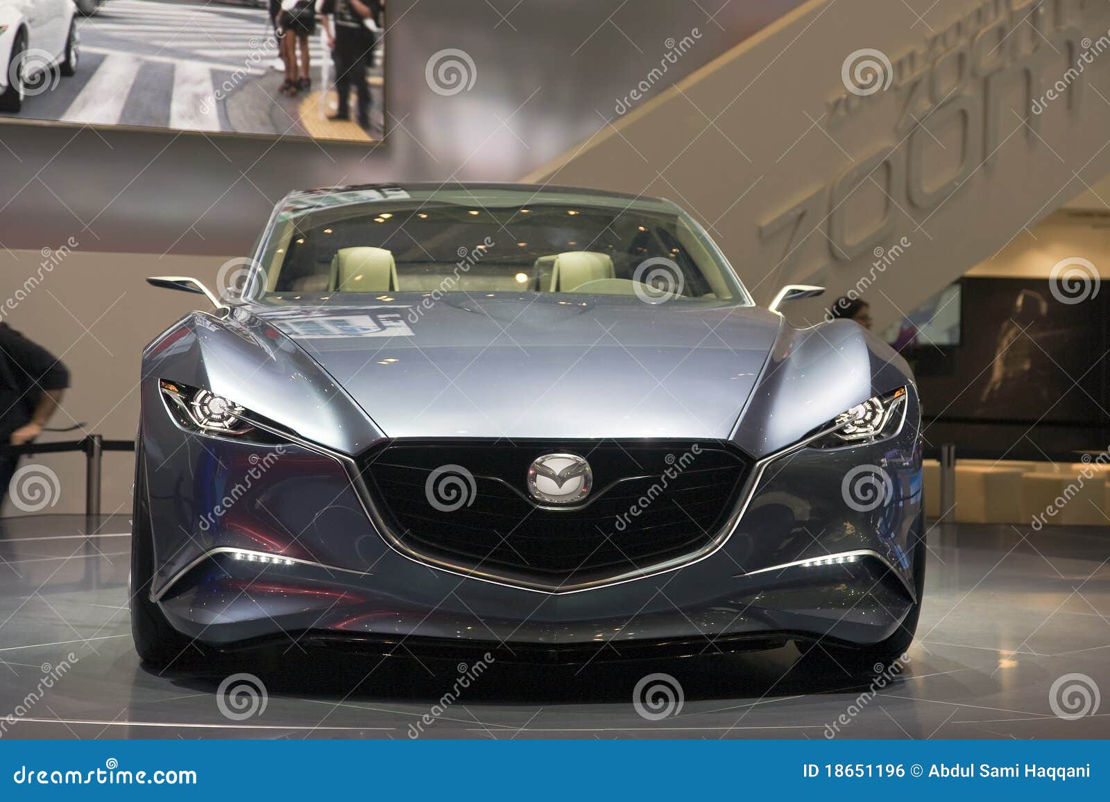 Carro Do Conceito De MAZDA Shinari Foto Editorial - Imagem de esporte ...