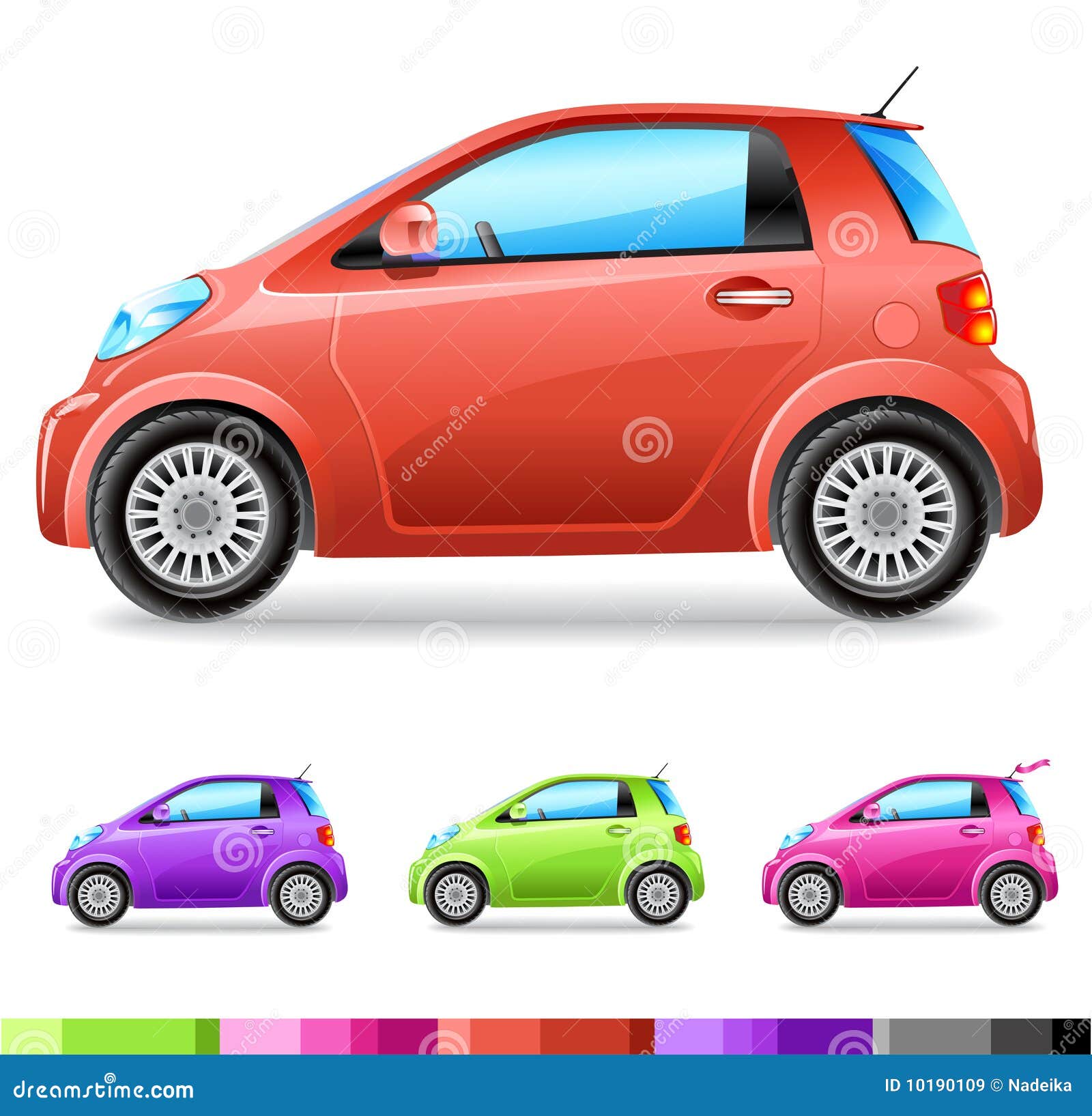 Carro do vetor ilustração do vetor. Ilustração de vetor - 10190109