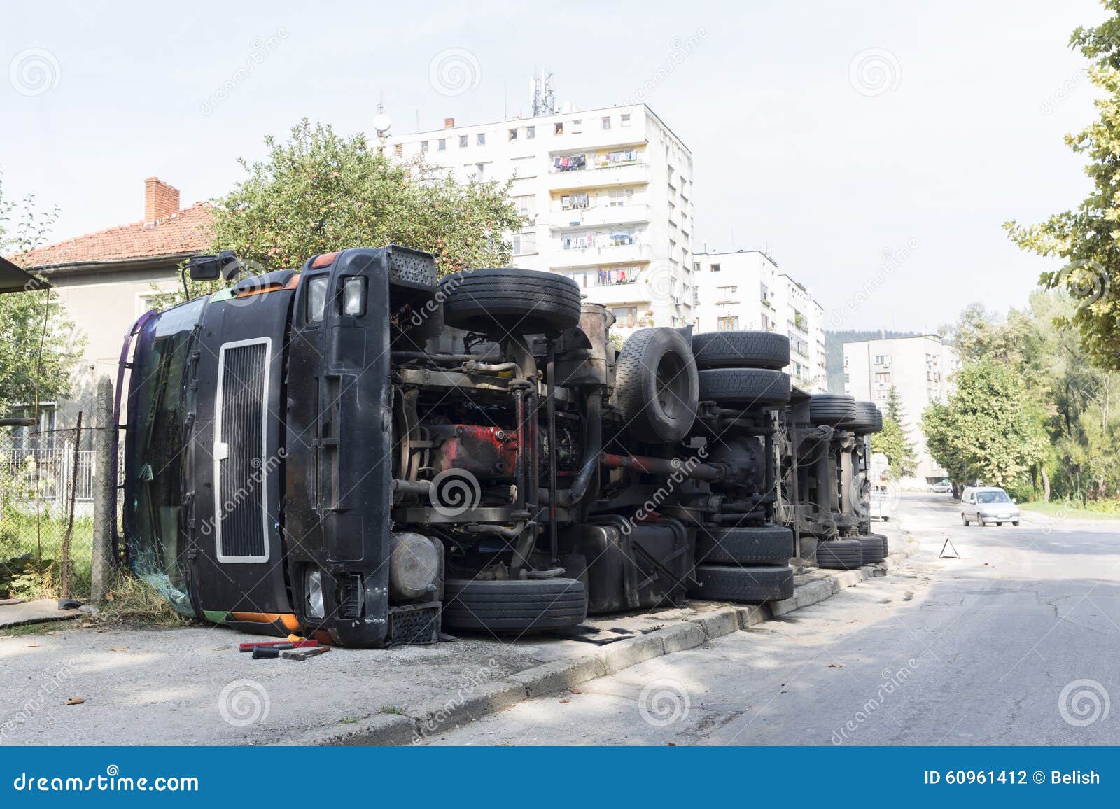 Carro estrellado foto de archivo. Imagen de volcado, recorrido - 60961412