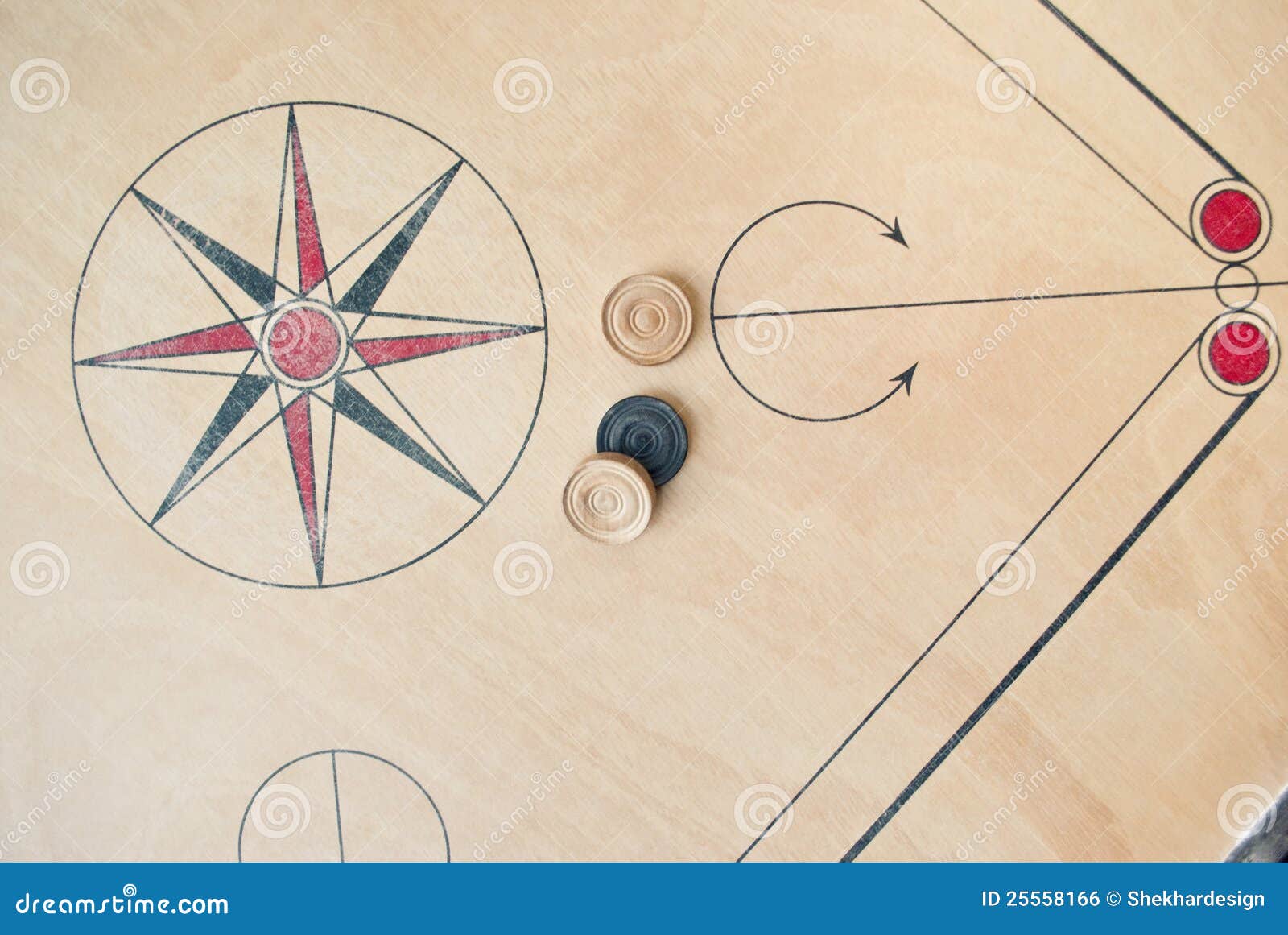 Carrom board stock photo. Image of board, game, wooden - 25558166