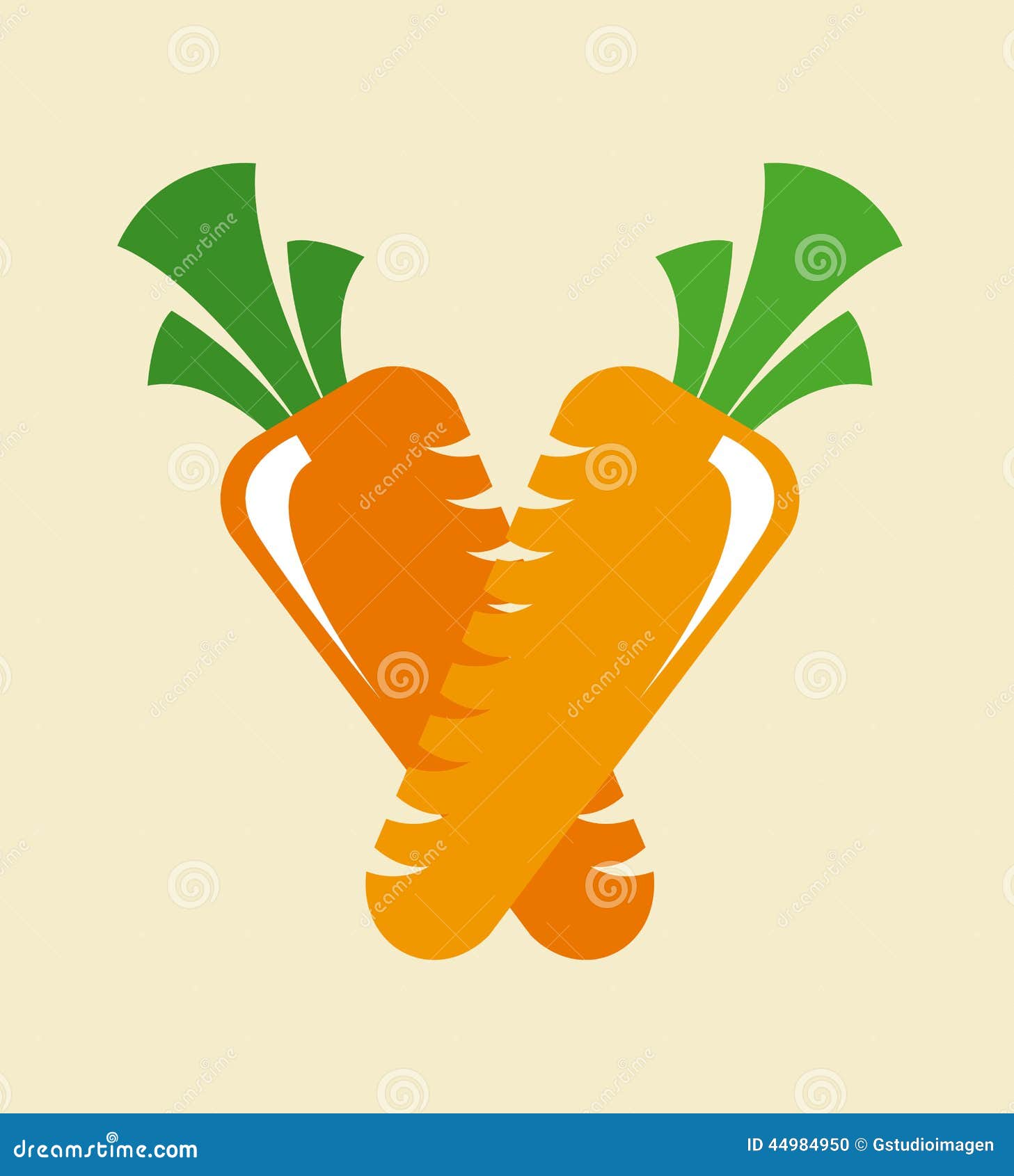 Carrot design stock vector. Illustration of diet, carrot - 44984950
