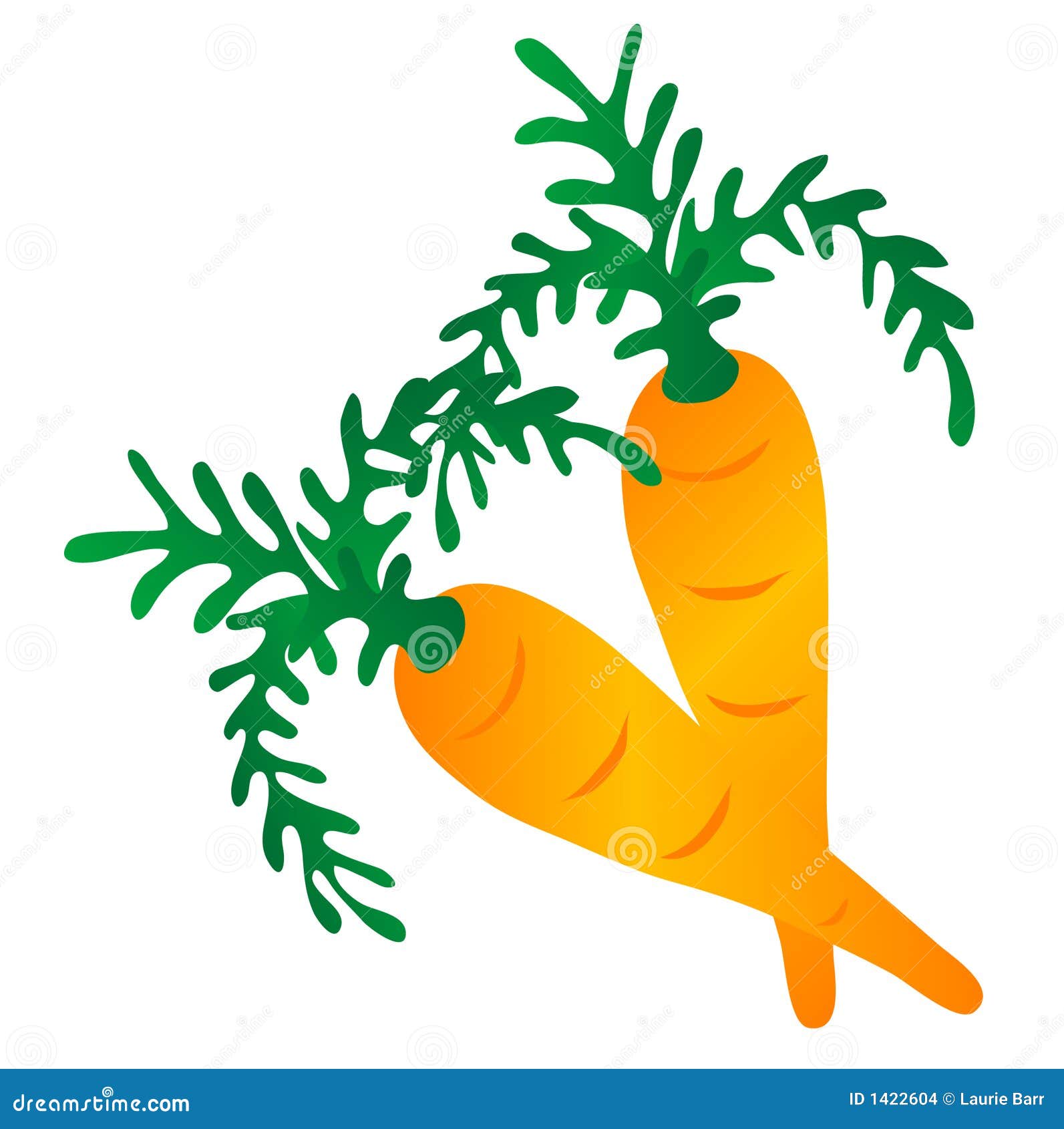 Carrot Graphic stock vector. Illustration of harvest, farm - 1422604