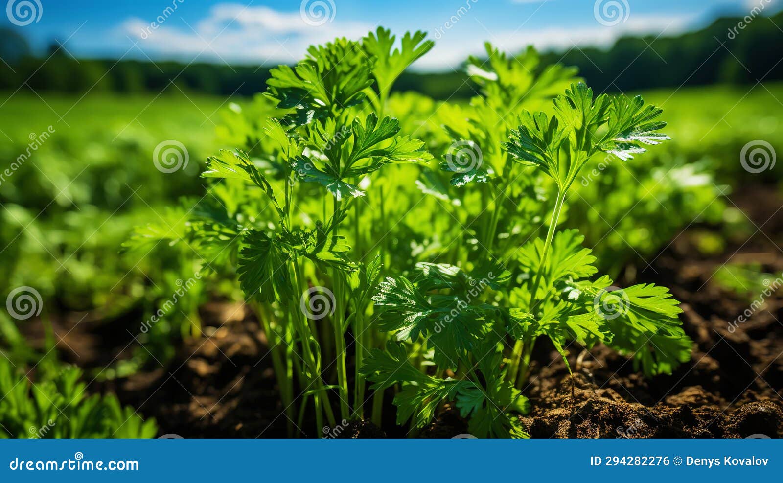 Carrot Greens in High Quality Fields for daily Nutritional Needs ...