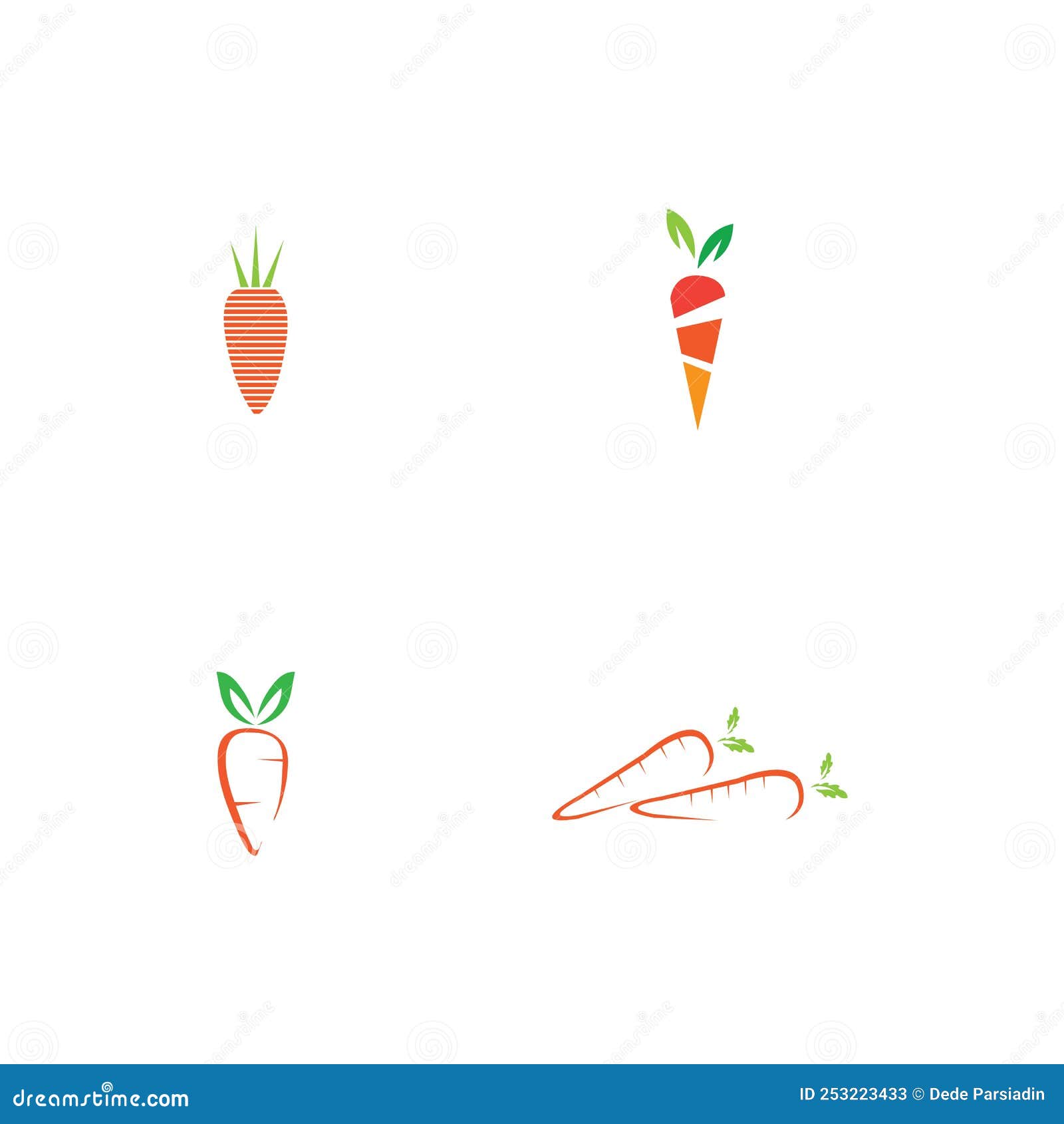 Carrot4 stock vector. Illustration of juice, vegetarian - 253223433