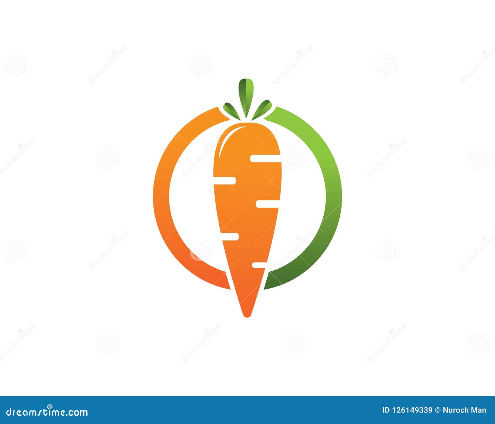 Carrot Ilustration Logo Vector Stock Vector - Illustration of nutrition ...