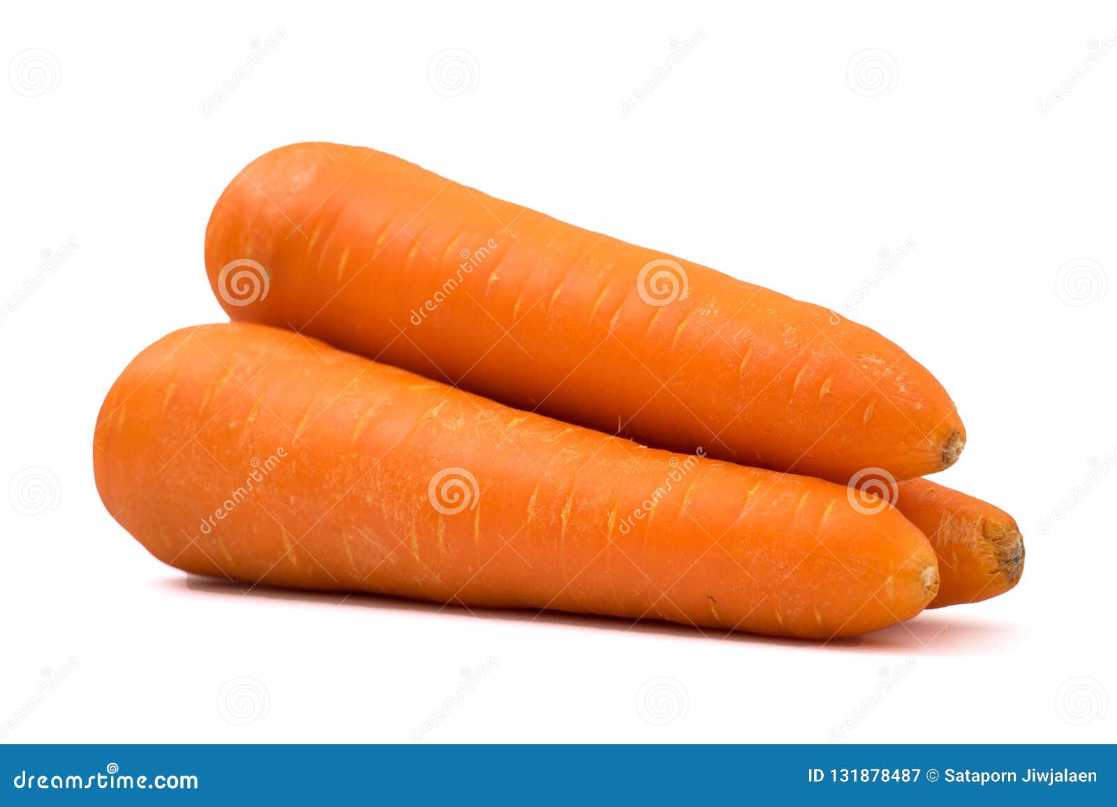 Carrot isolated on white stock image. Image of macro - 131878487