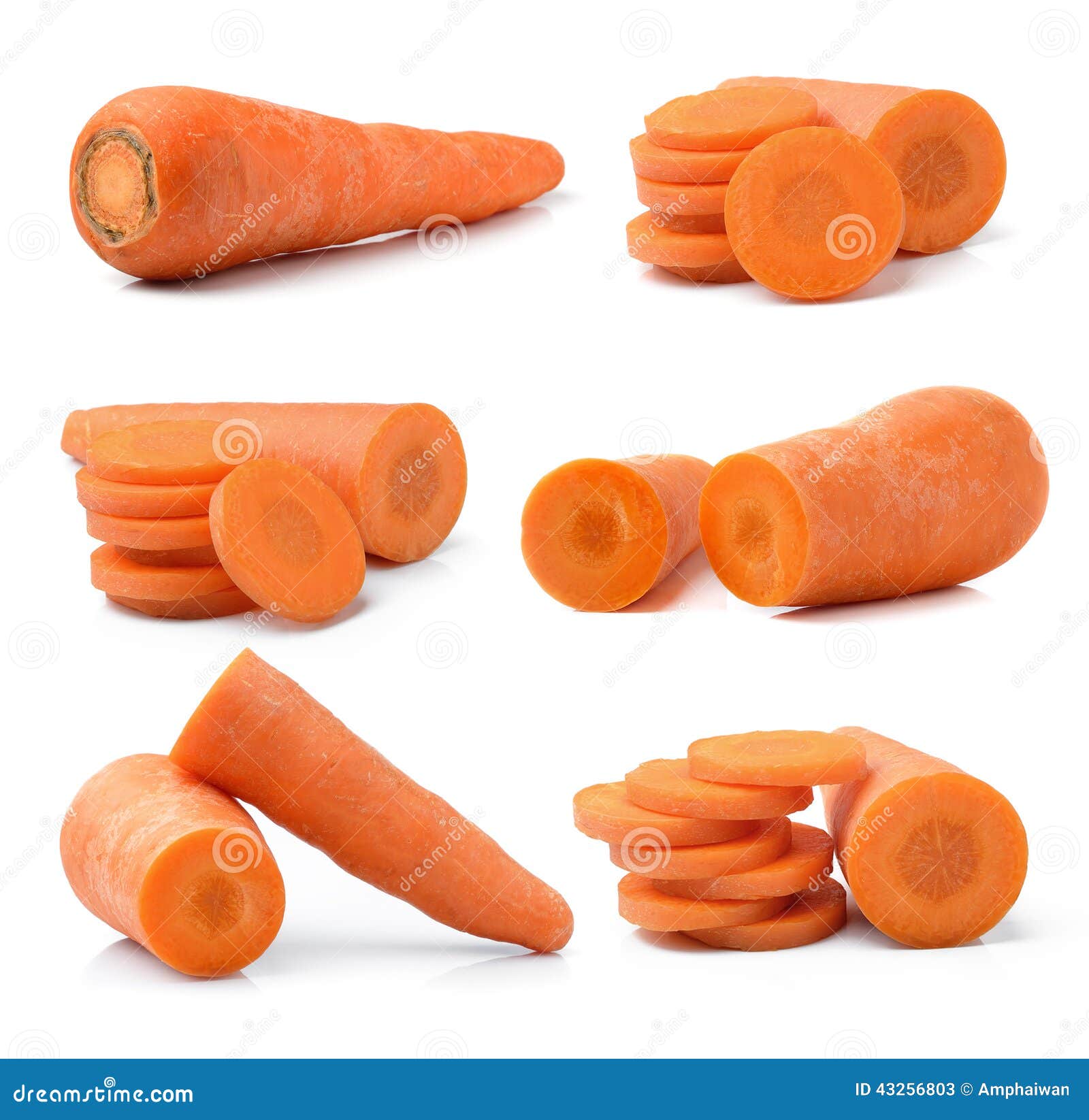 Carrot isolated on white stock image. Image of organic - 43256803