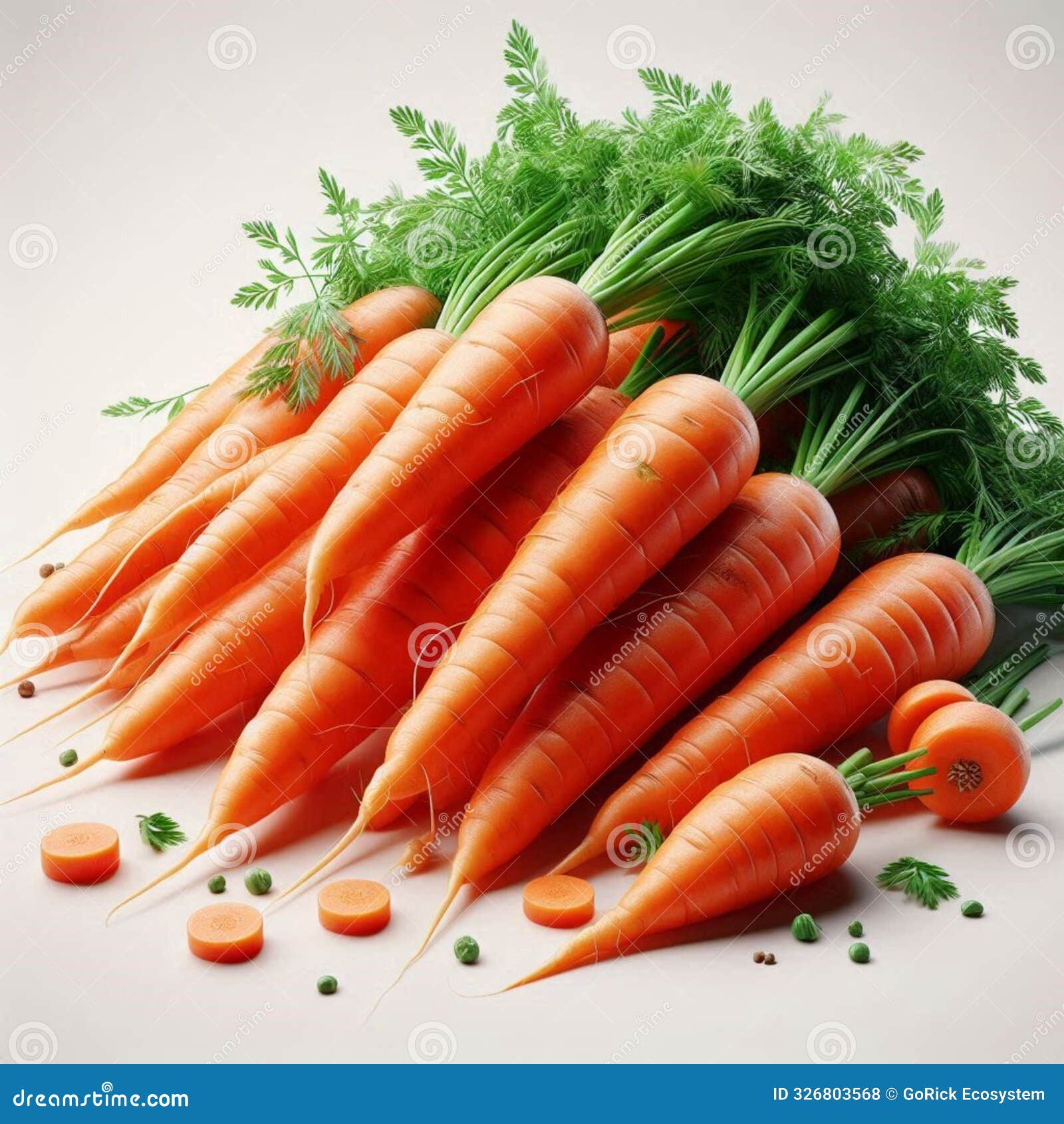 Carrot Look Pretty and Beautiful on a White Background Stock Photo ...