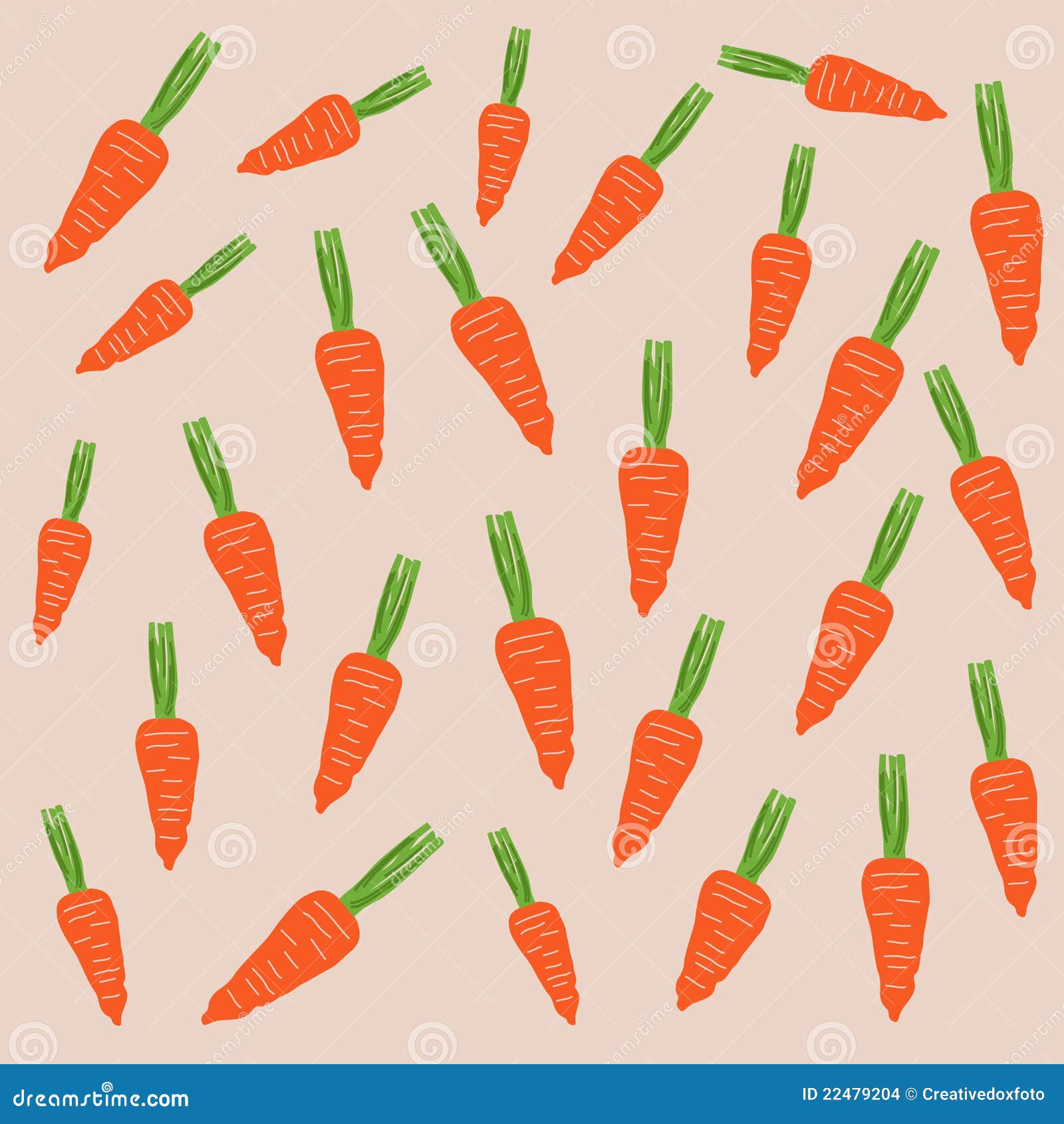 Carrot Pattern Alphabet Numbering Seamless Wallpaper Vector ...