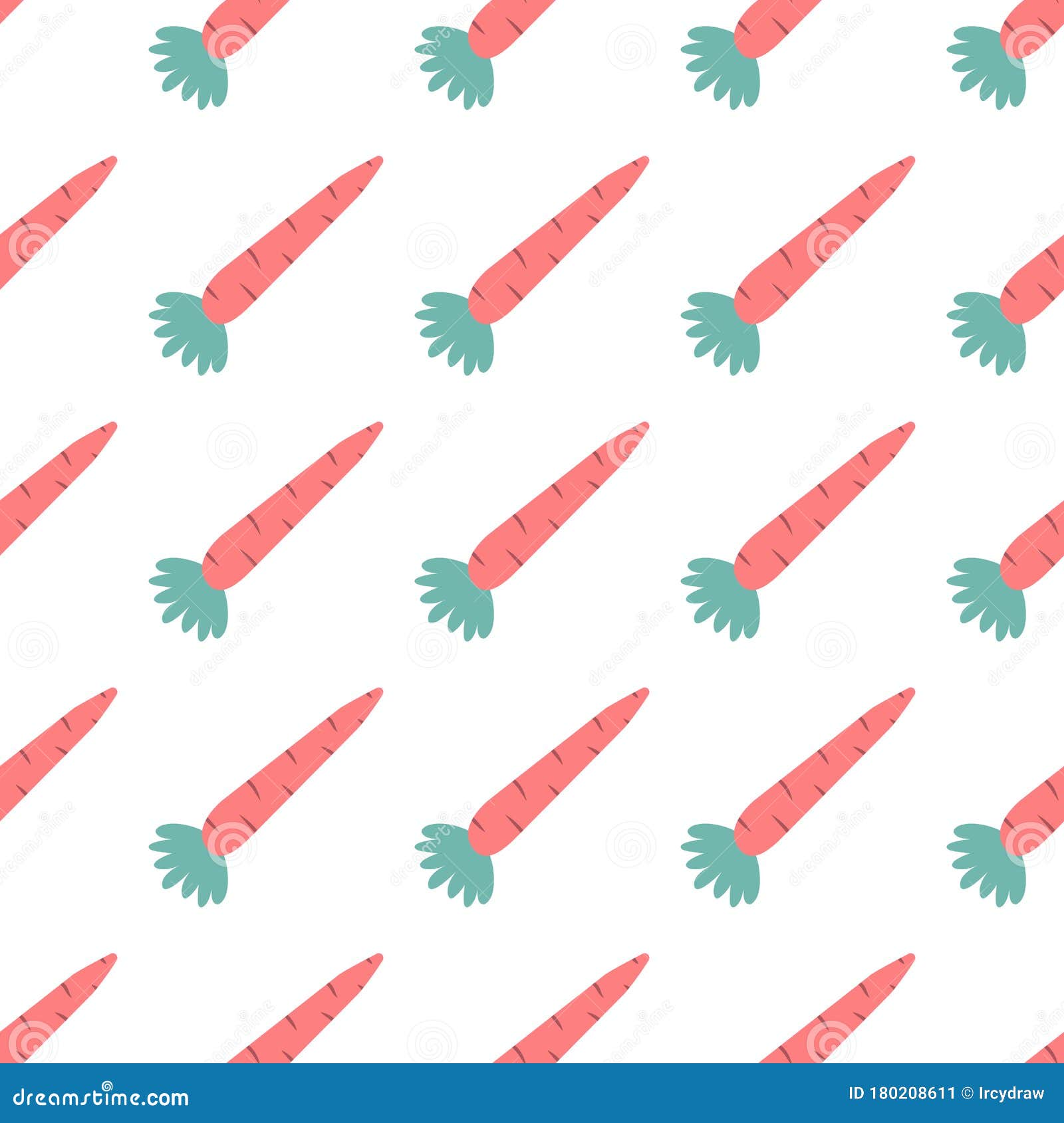 Carrot Pattern Seamless. Vegetable Vegan Backdrop Vector Stock Vector ...