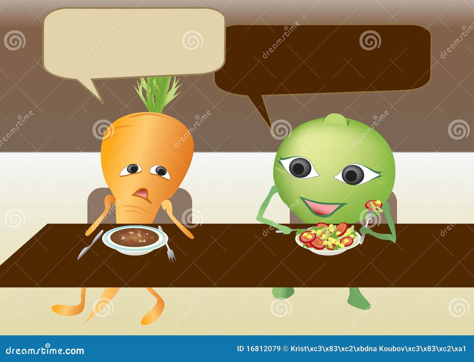 Talking Carrot. Animated Vector Vegetable Royalty-Free Stock Photo ...
