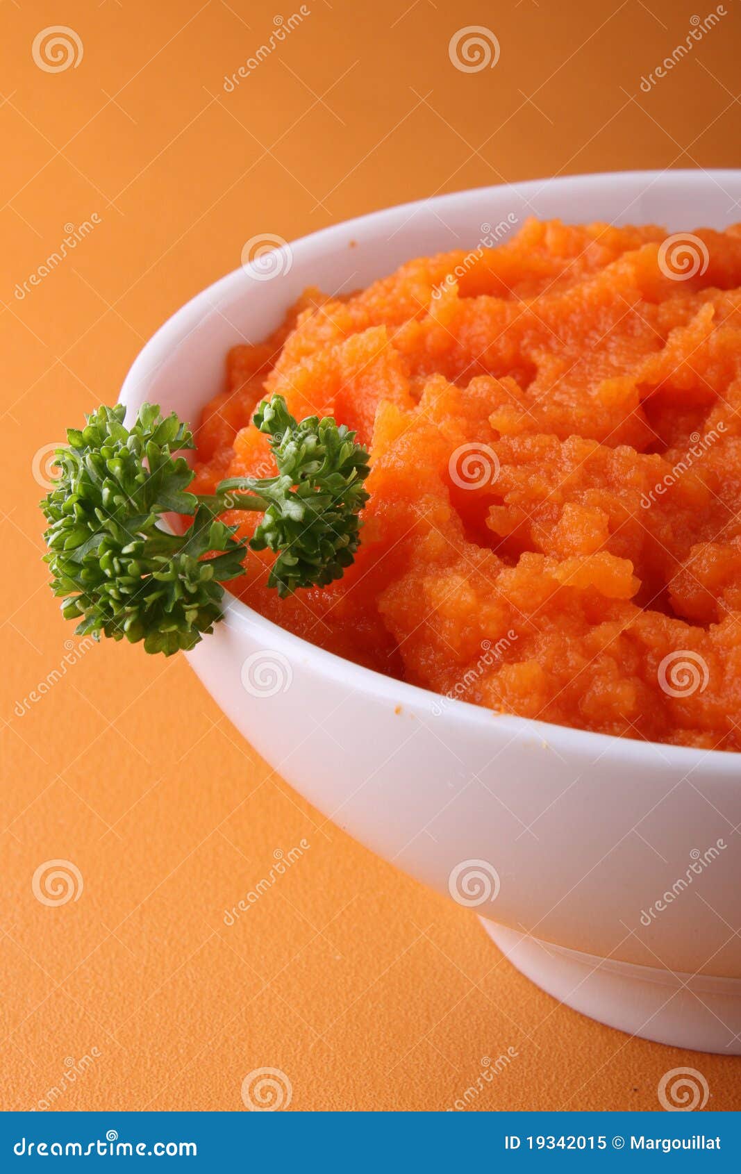 Carrot puree stock image. Image of carrot, puree, dinner - 19342015