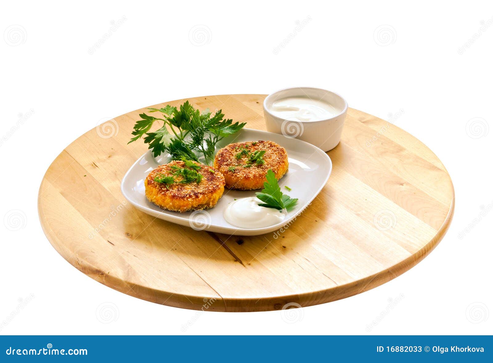 Carrot s Catlet stock image. Image of homemade, parsley - 16882033