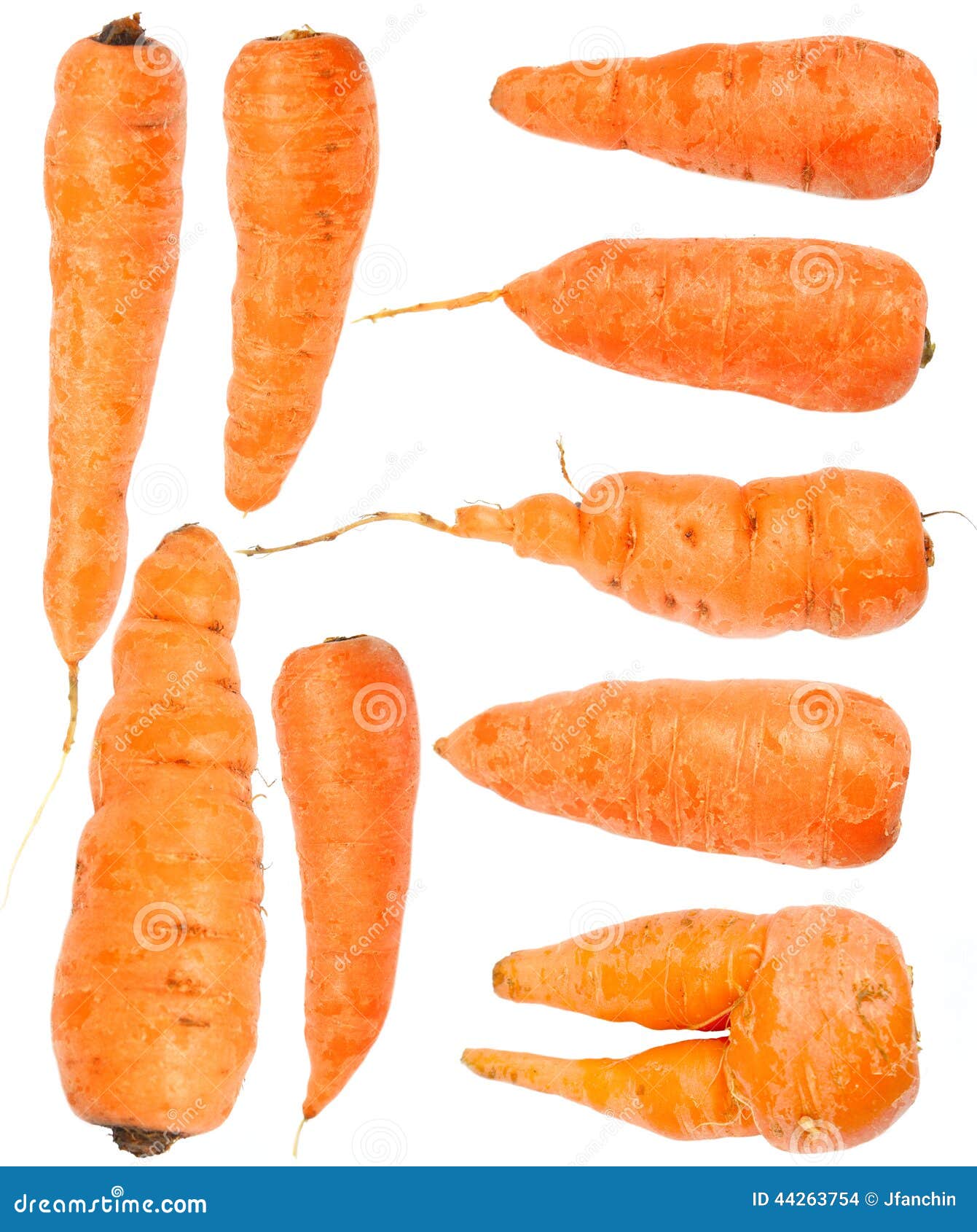 Carrot set isolated stock photo. Image of carrot, ripe - 44263754