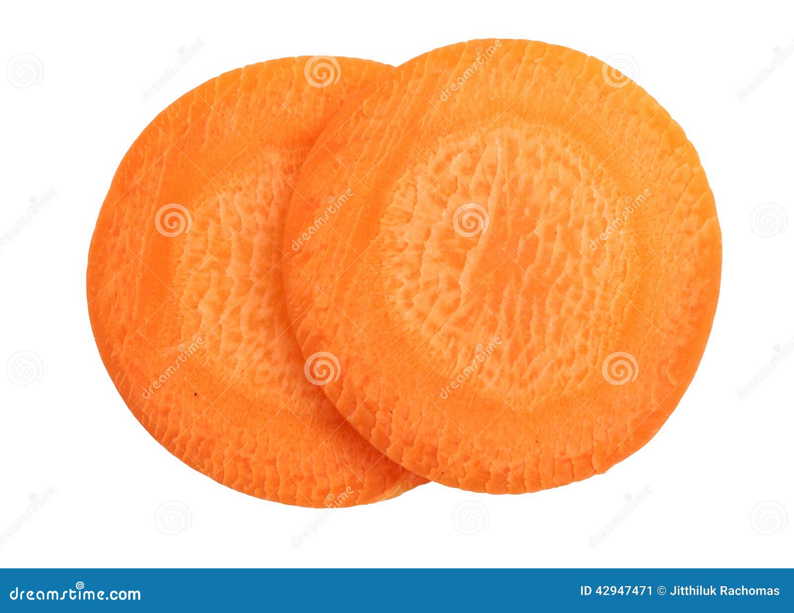 Carrot slice stock image. Image of slice, isolated, white - 42947471