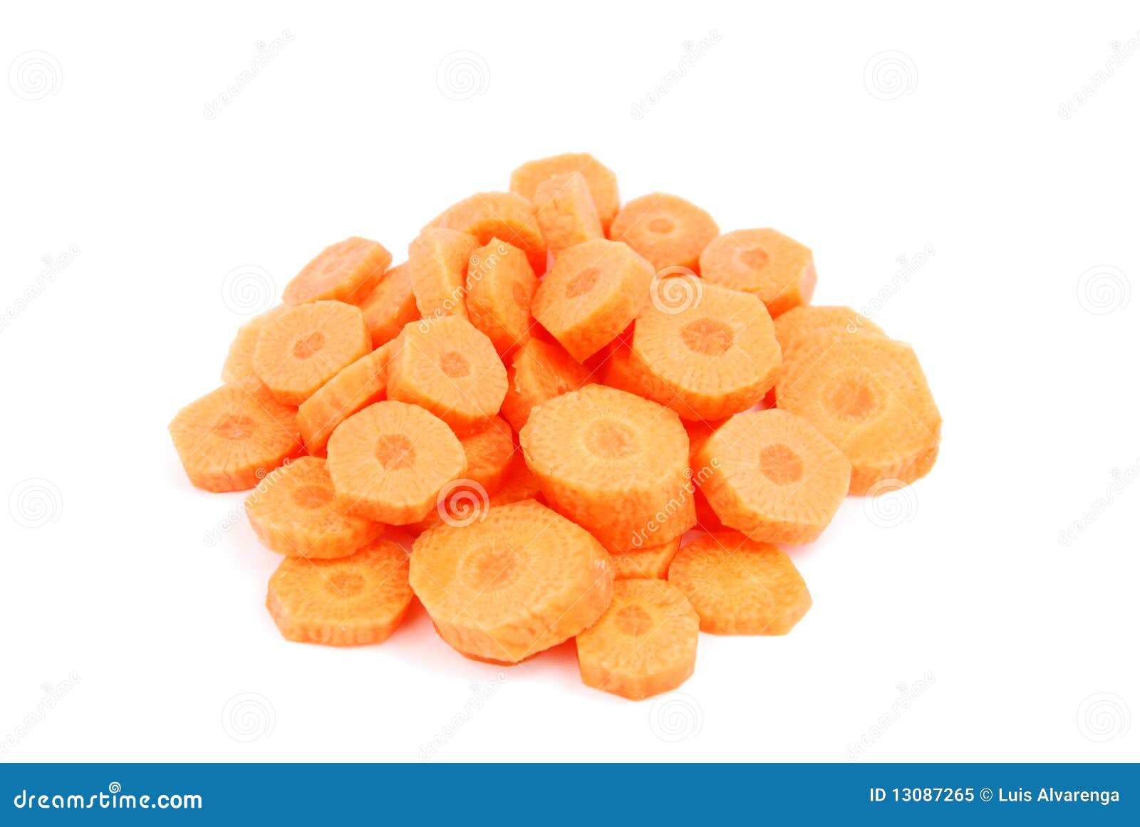 Carrot slices stock image. Image of cooking, chopped - 13087265