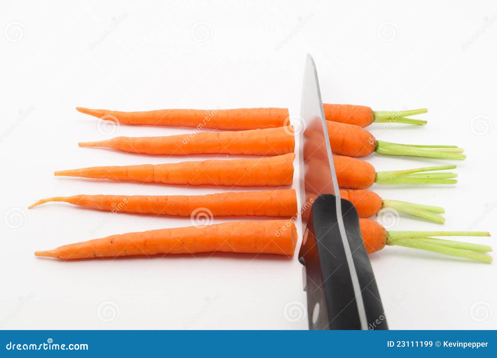 Carrots Chopped with Sharp Knife Stock Image - Image of silver, carrots ...