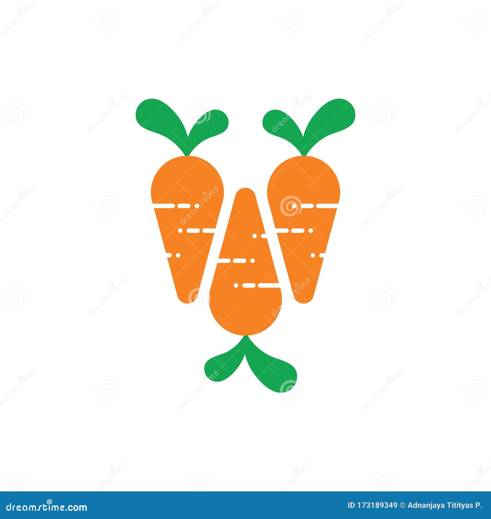 Carrots Group Symbol Logo Vector Stock Vector - Illustration of ...