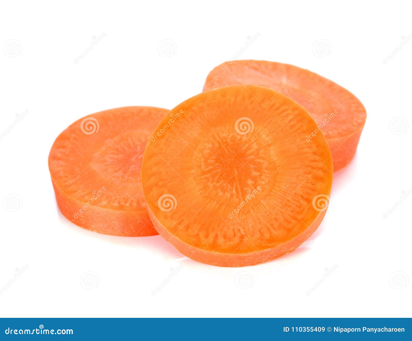 Carrots isolated on white stock image. Image of carrot - 110355409