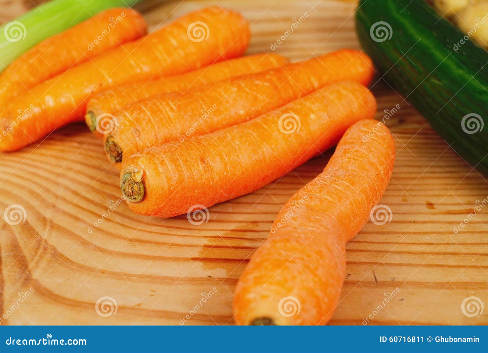Carrots on a Table stock image. Image of nutrition, aliment - 60716811