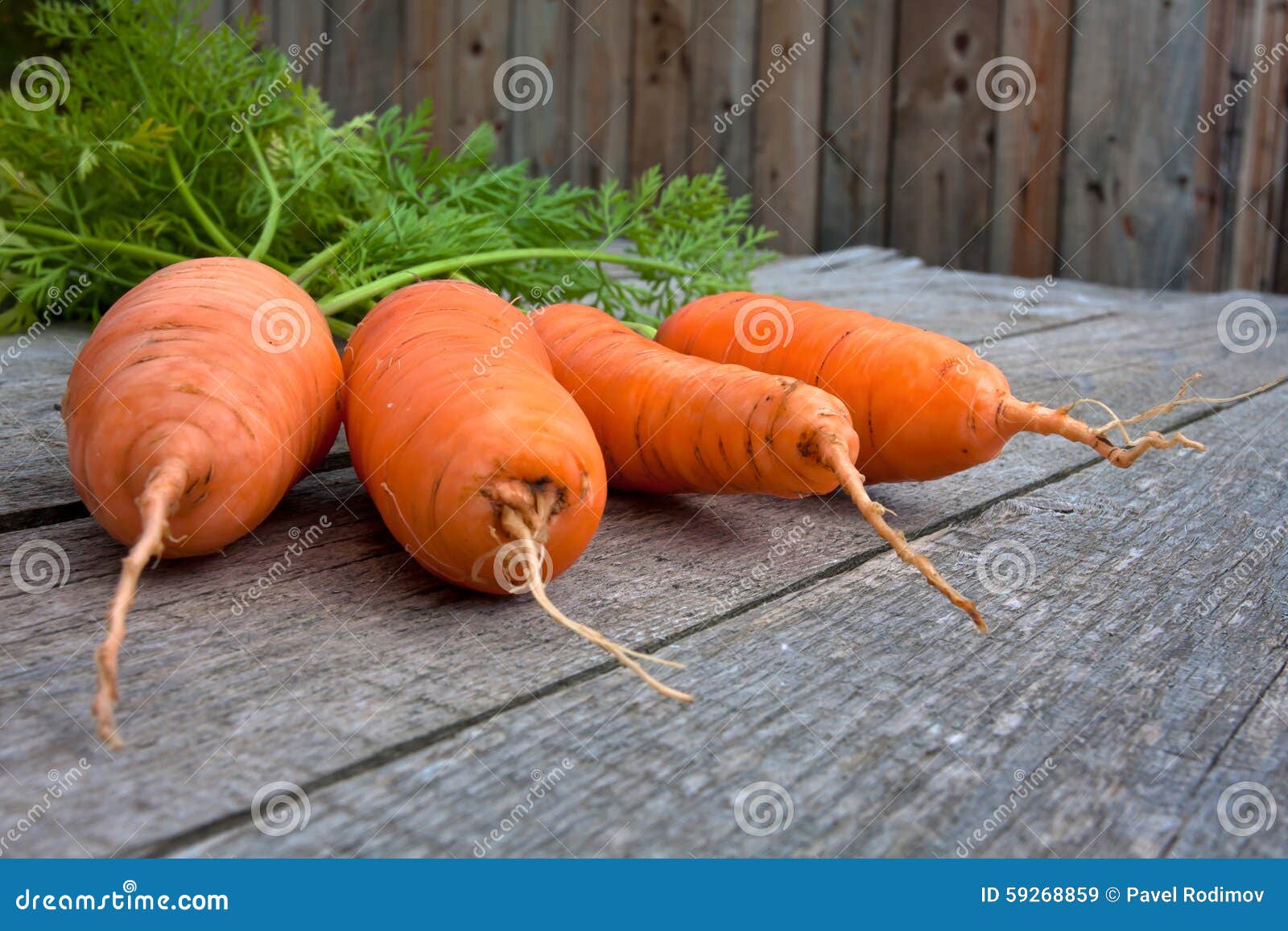 Carrots on the Wooden Table Stock Image - Image of vegetable, carrots ...