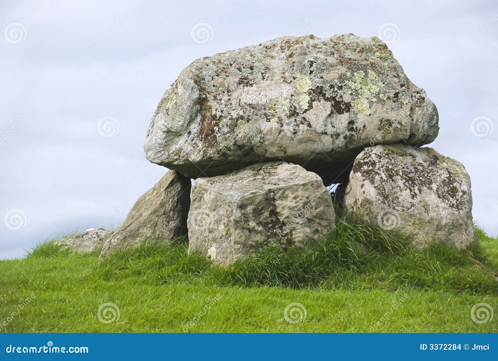 Carrowmore Megalithic Cemetery Stock Photo - Image of meadow, irish ...