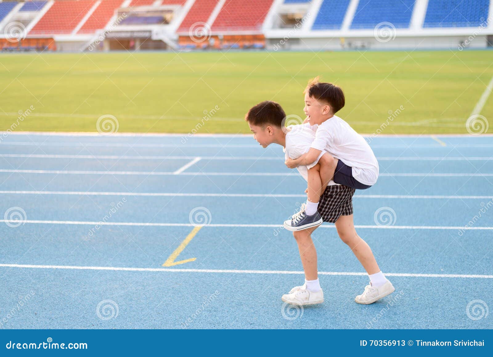 Carry boy stock image. Image of outdoor, field, school - 70356913