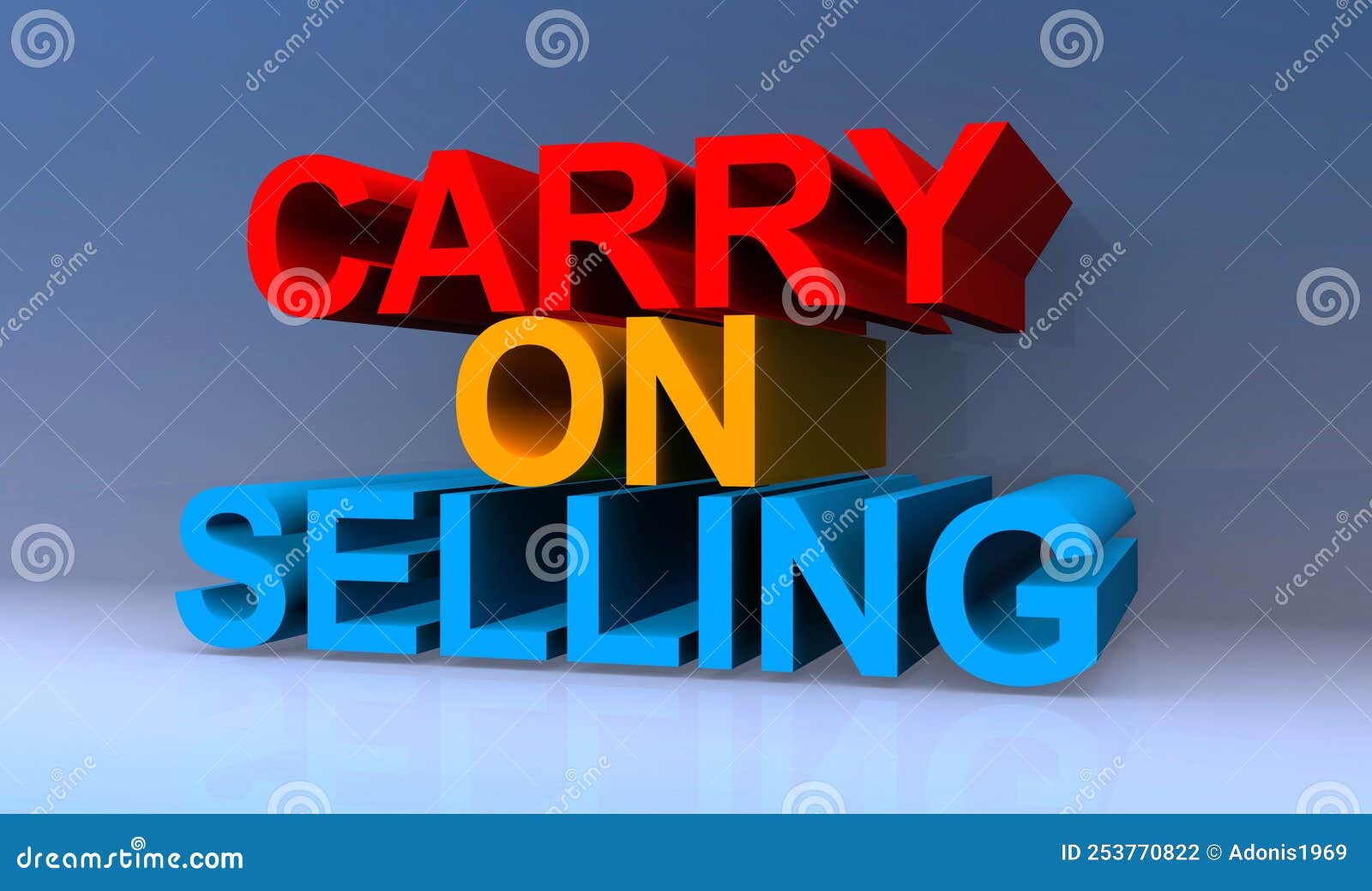 Carry on selling on blue stock illustration. Illustration of carry ...