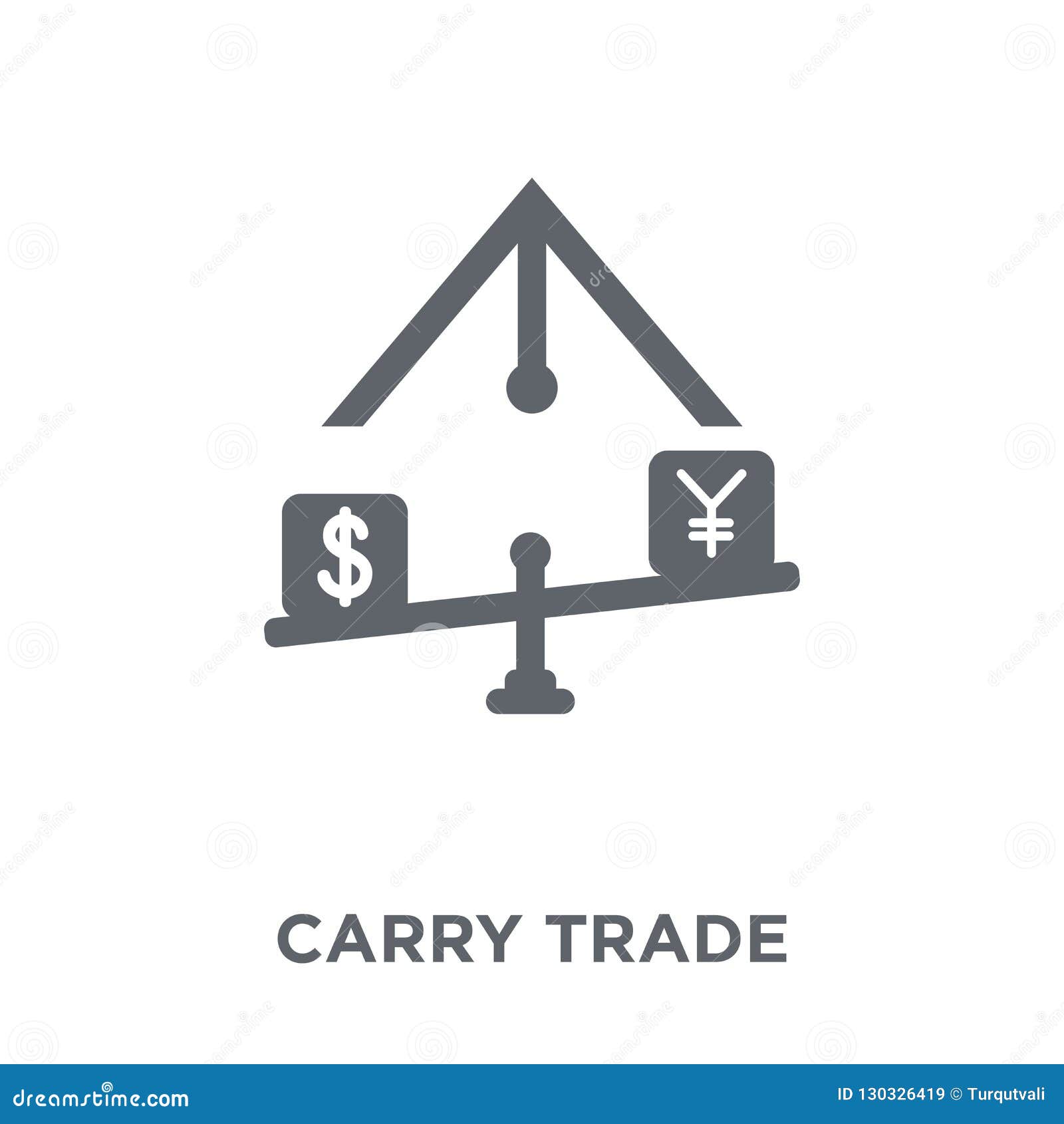 Carry Trade Icon from Carry Trade Collection. Stock Vector ...