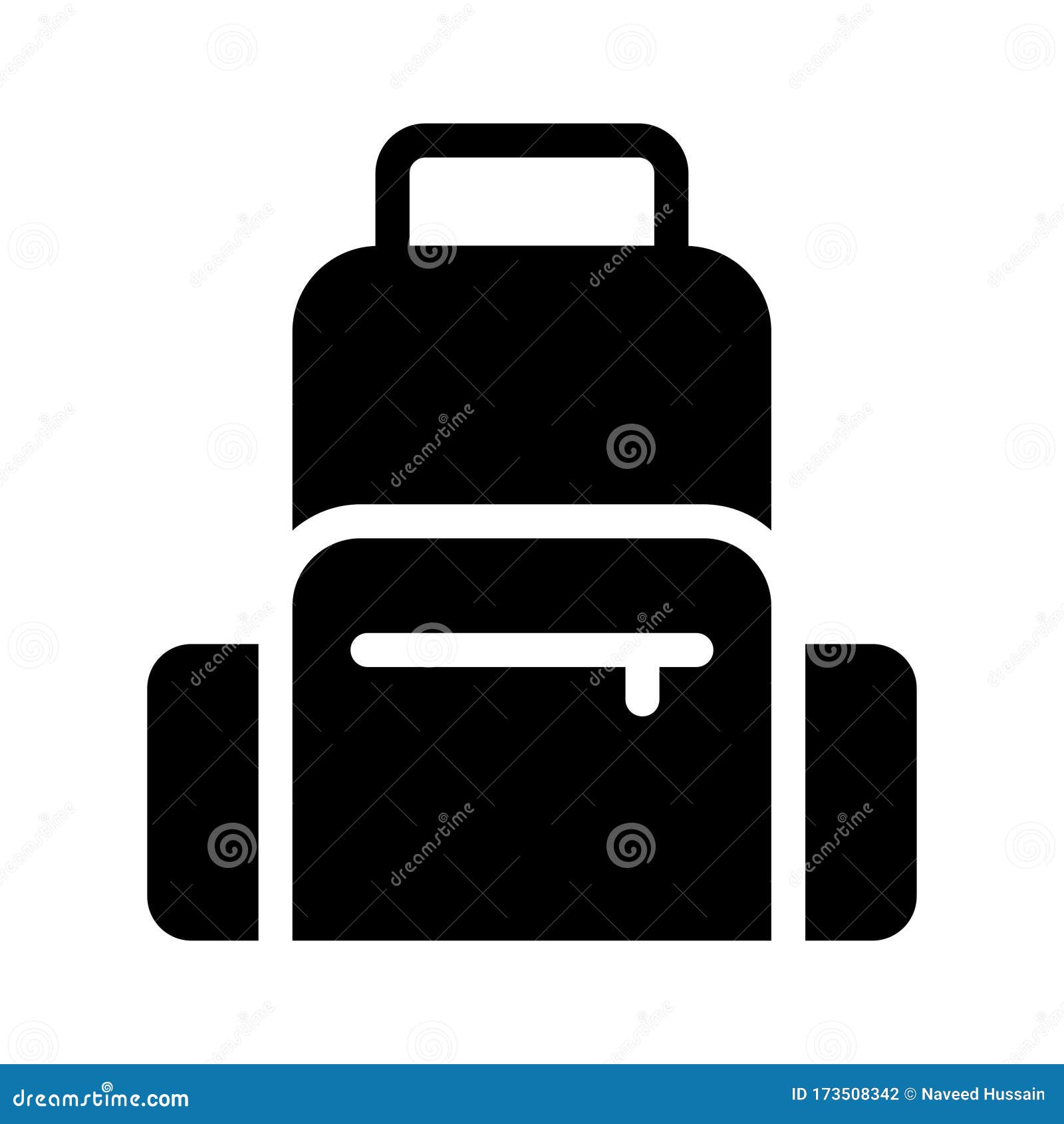 Carry Vector Glyph Flat Icon Stock Vector - Illustration of adventure ...