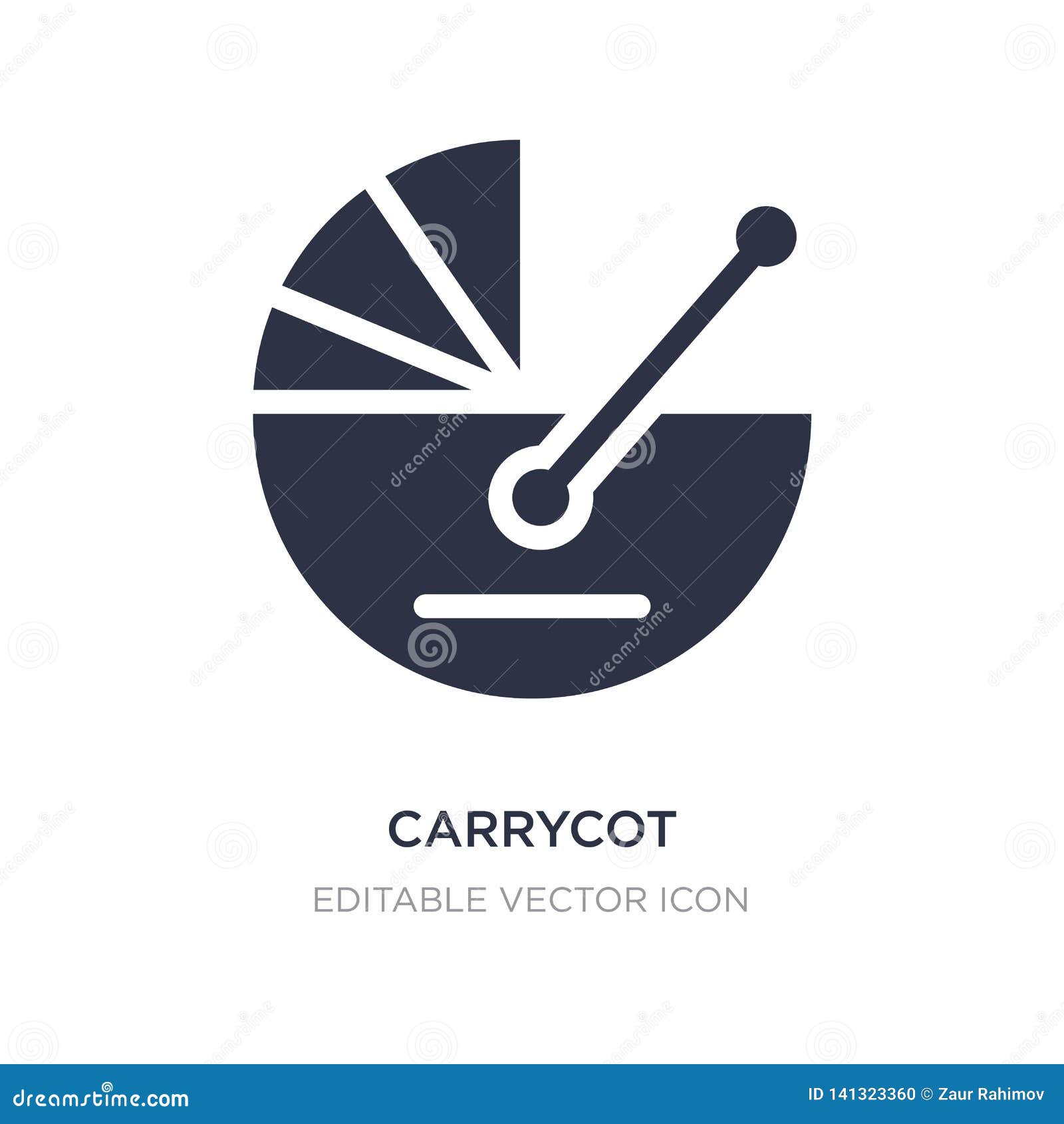 Carrycot Icon On White Background. Simple Element Illustration From ...
