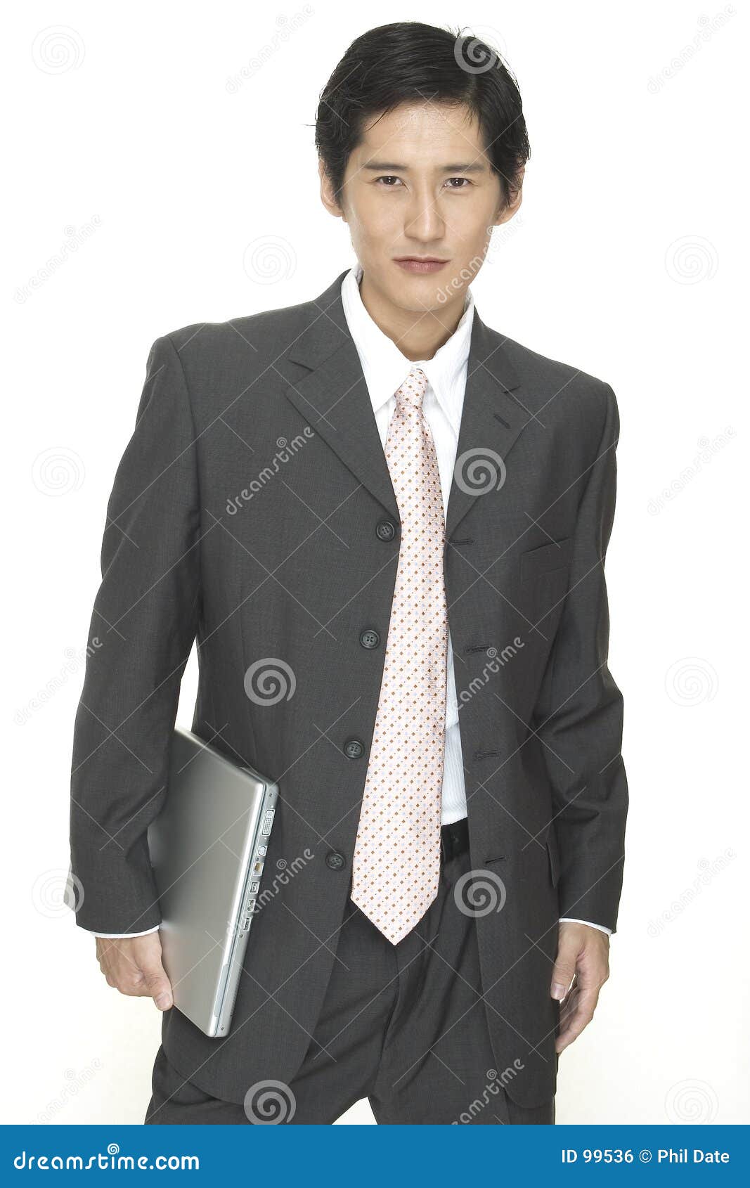 Carrying Laptop stock photo. Image of model, formal, japanese - 99536