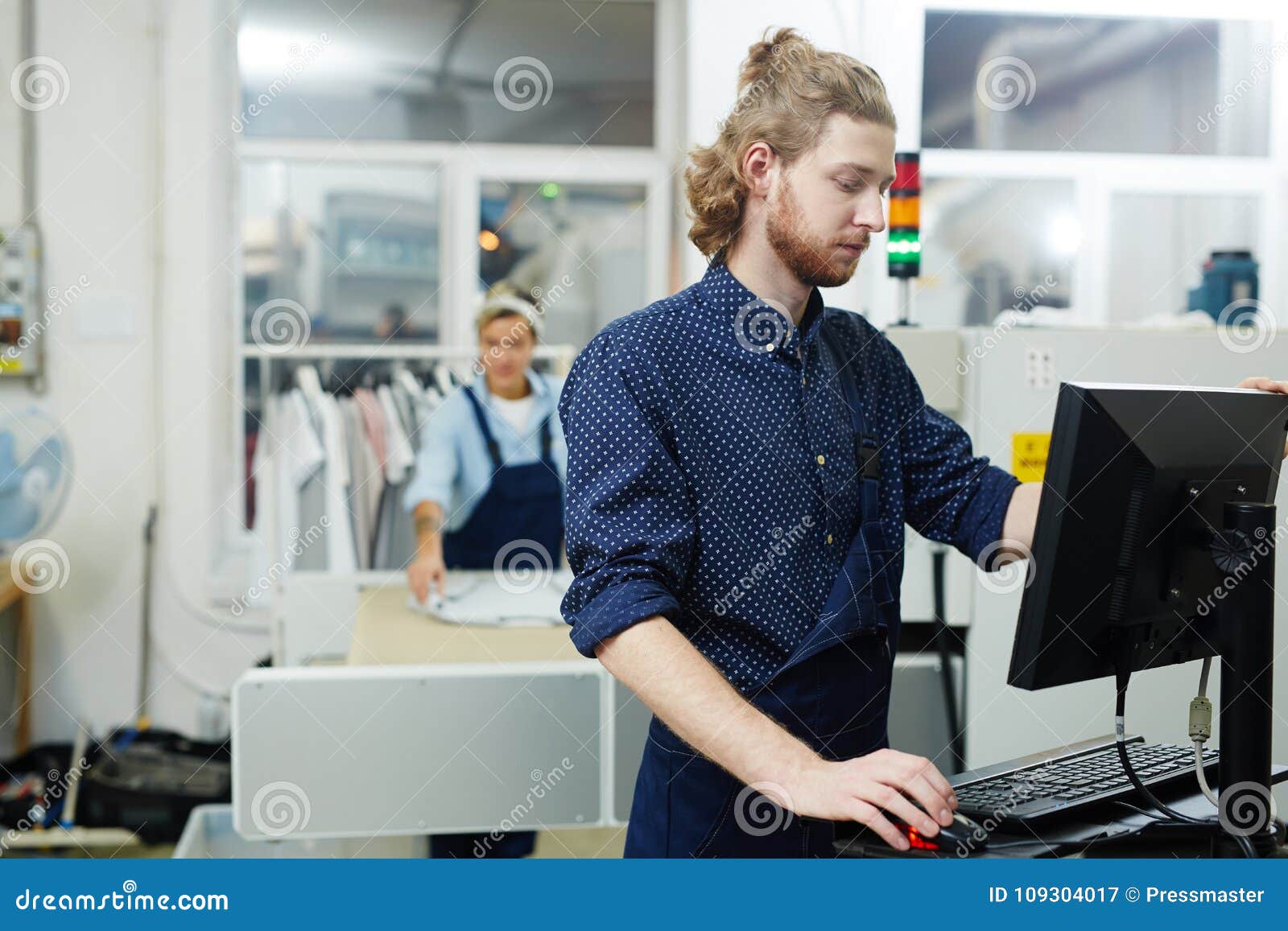 Carrying out orders stock image. Image of women, selfemployed - 109304017