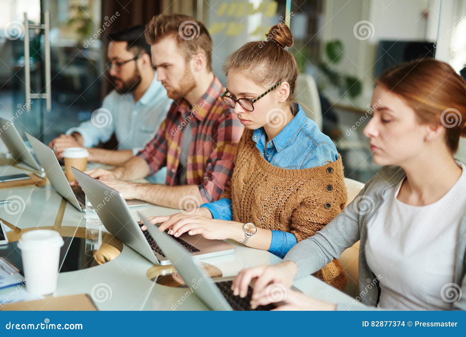 Carrying out task stock photo. Image of teamwork, inspiration - 82877374