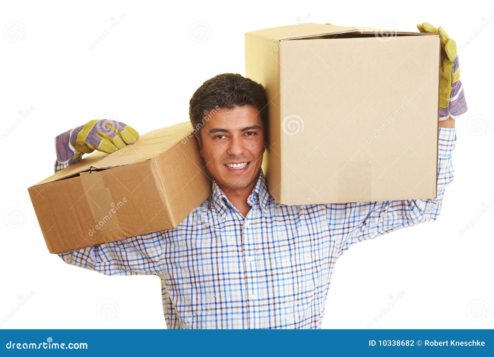 Carrying pakets stock photo. Image of horizontal, chest - 10338682