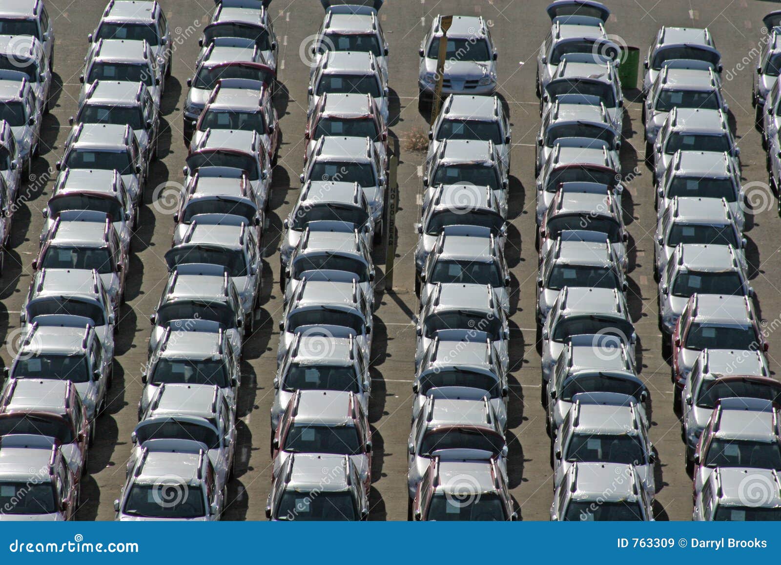 Cars stock image. Image of automobiles, columns, repitition - 763309