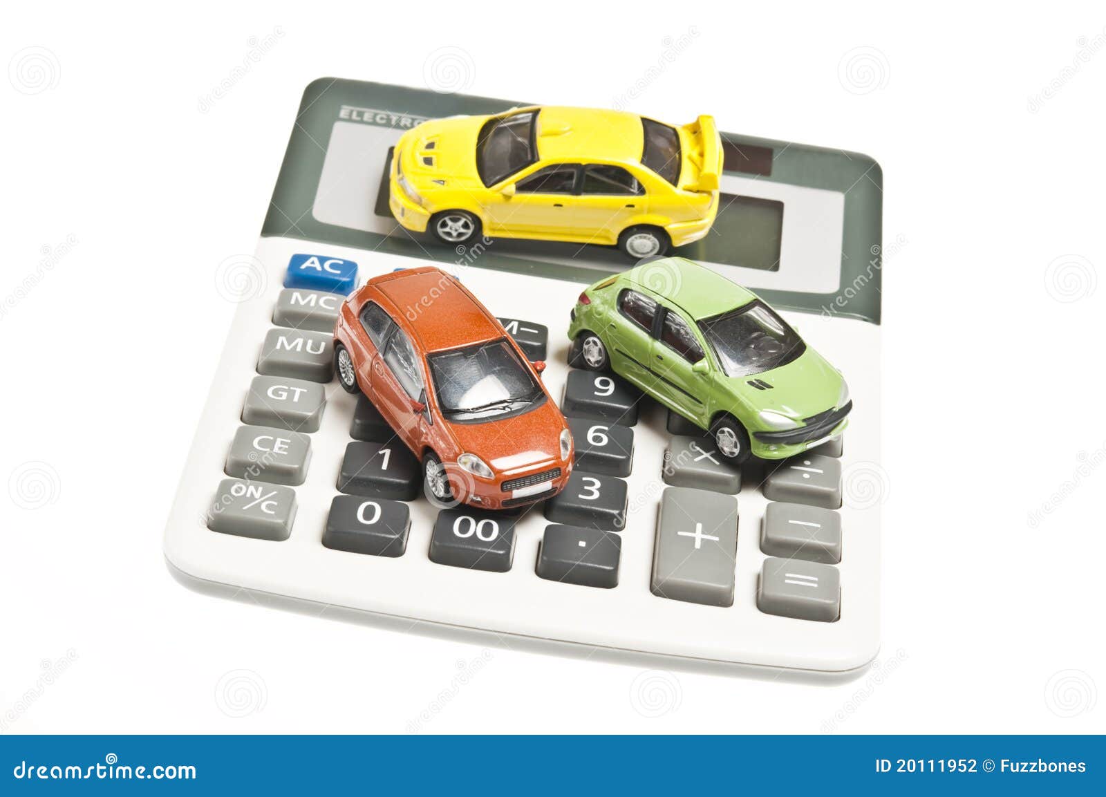 Cars on calculator stock photo. Image of calculator, auto - 20111952