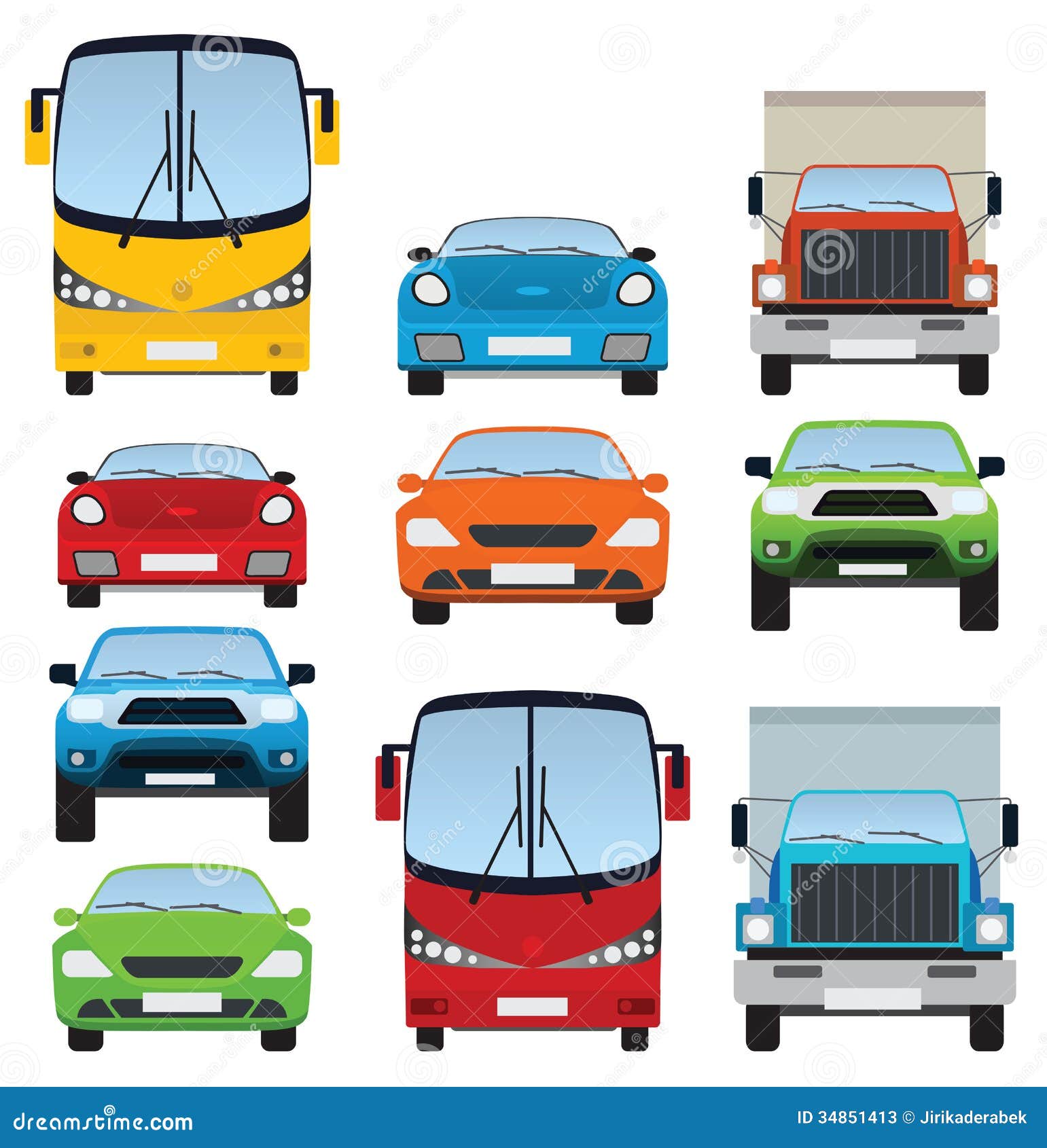 Clipart car front